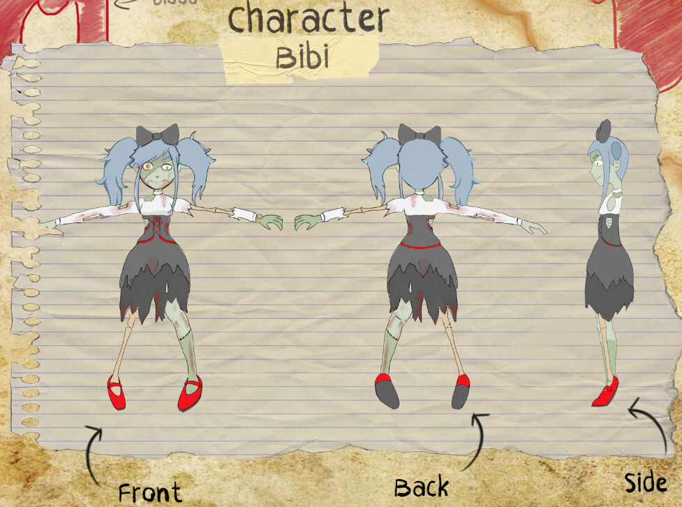 ArtStation - Bibi The Zombie