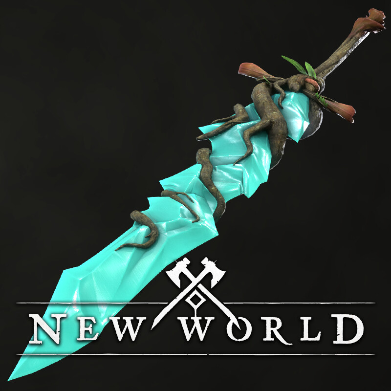 ArtStation - New World - Dryad Weapons