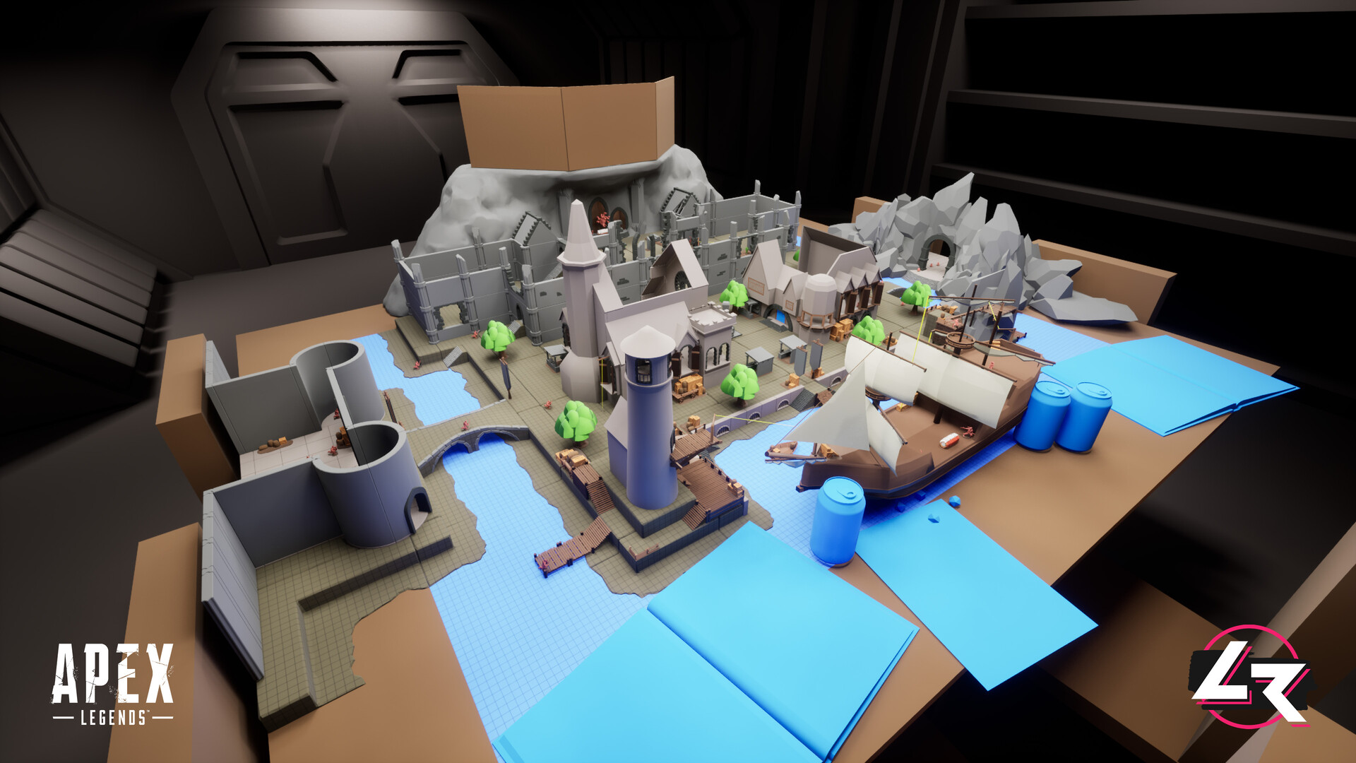 ArtStation - Apex Legends - Blockout - "Game Night"