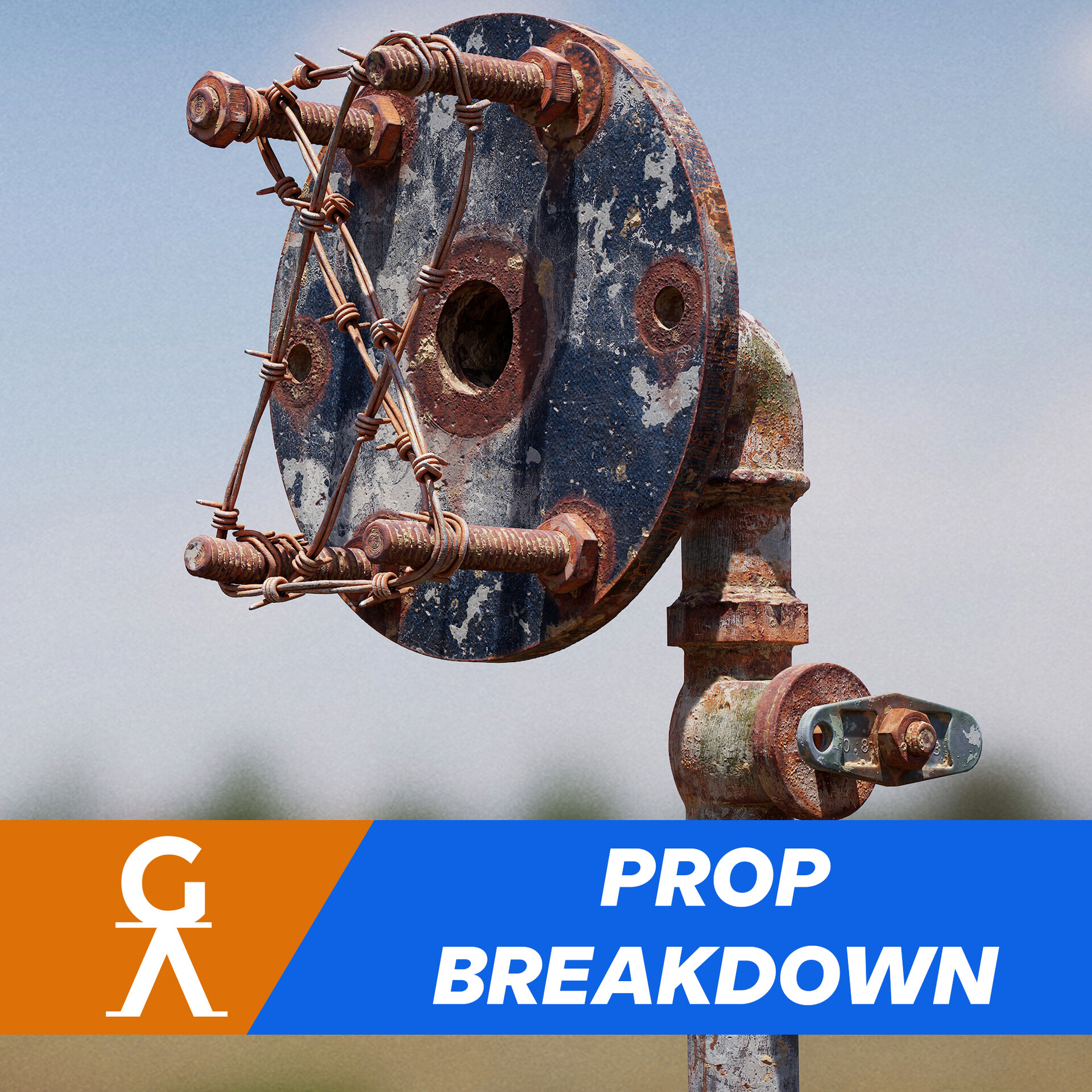 ArtStation - Abandoned Pipe - Prop Breakdown - Saumy Sachan