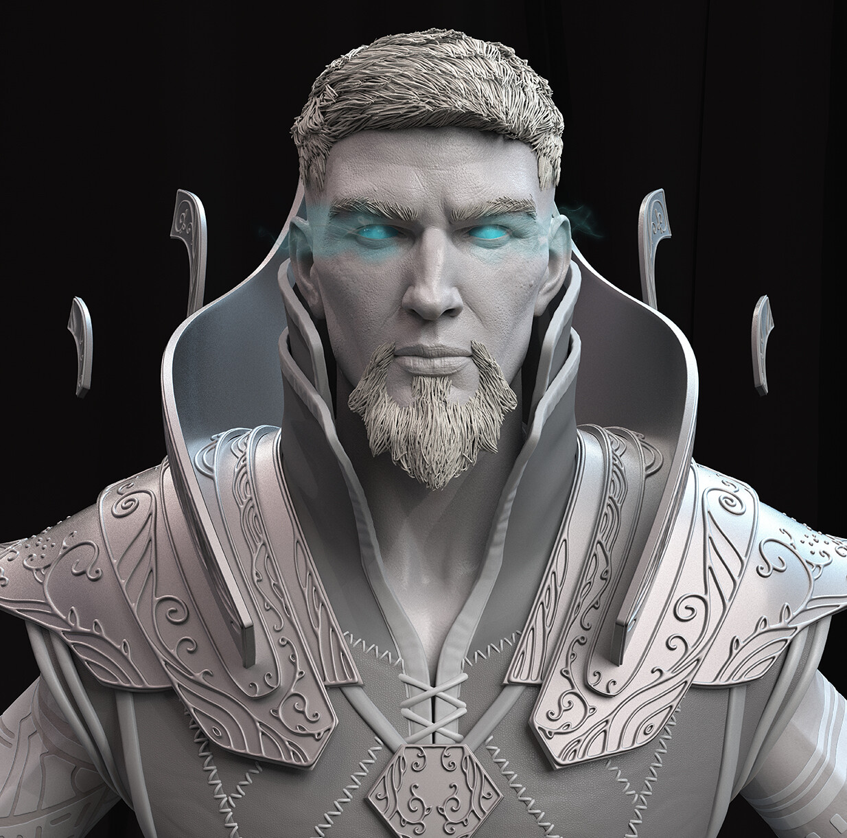 ArtStation - Mage game character