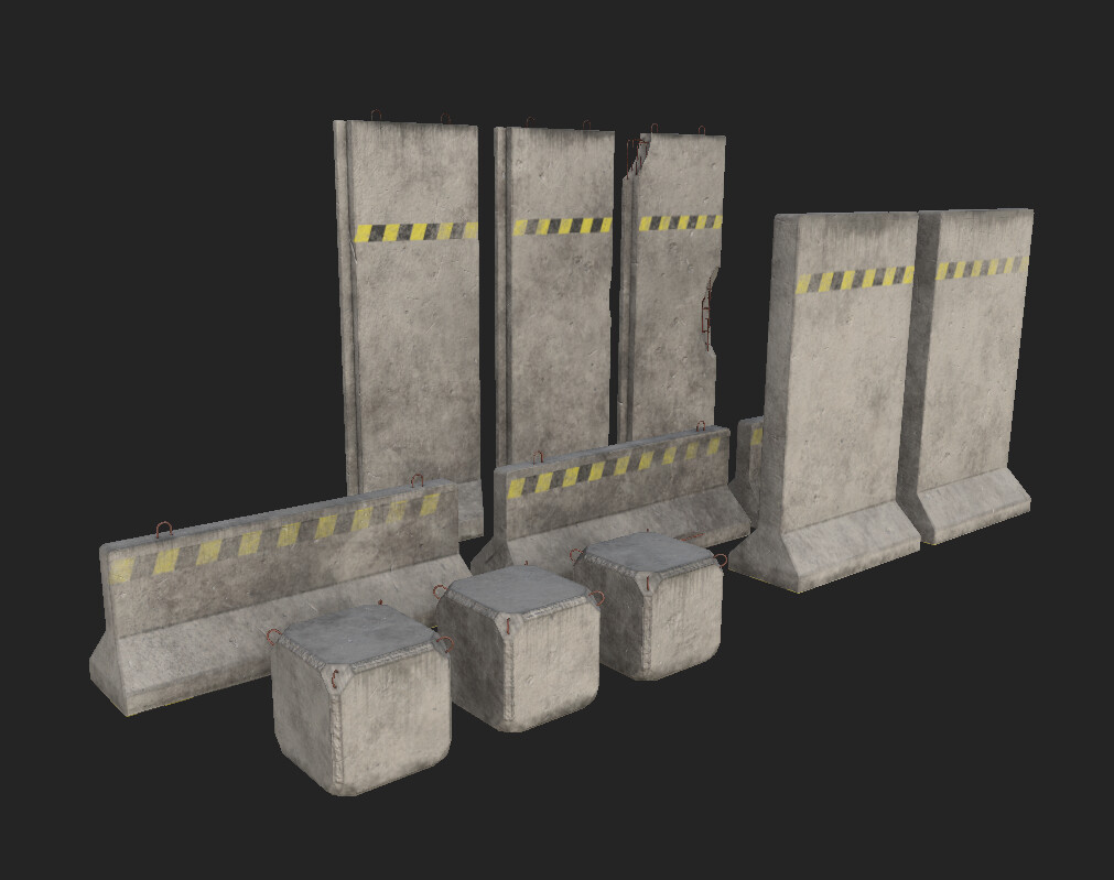 ArtStation - Concrete Dams