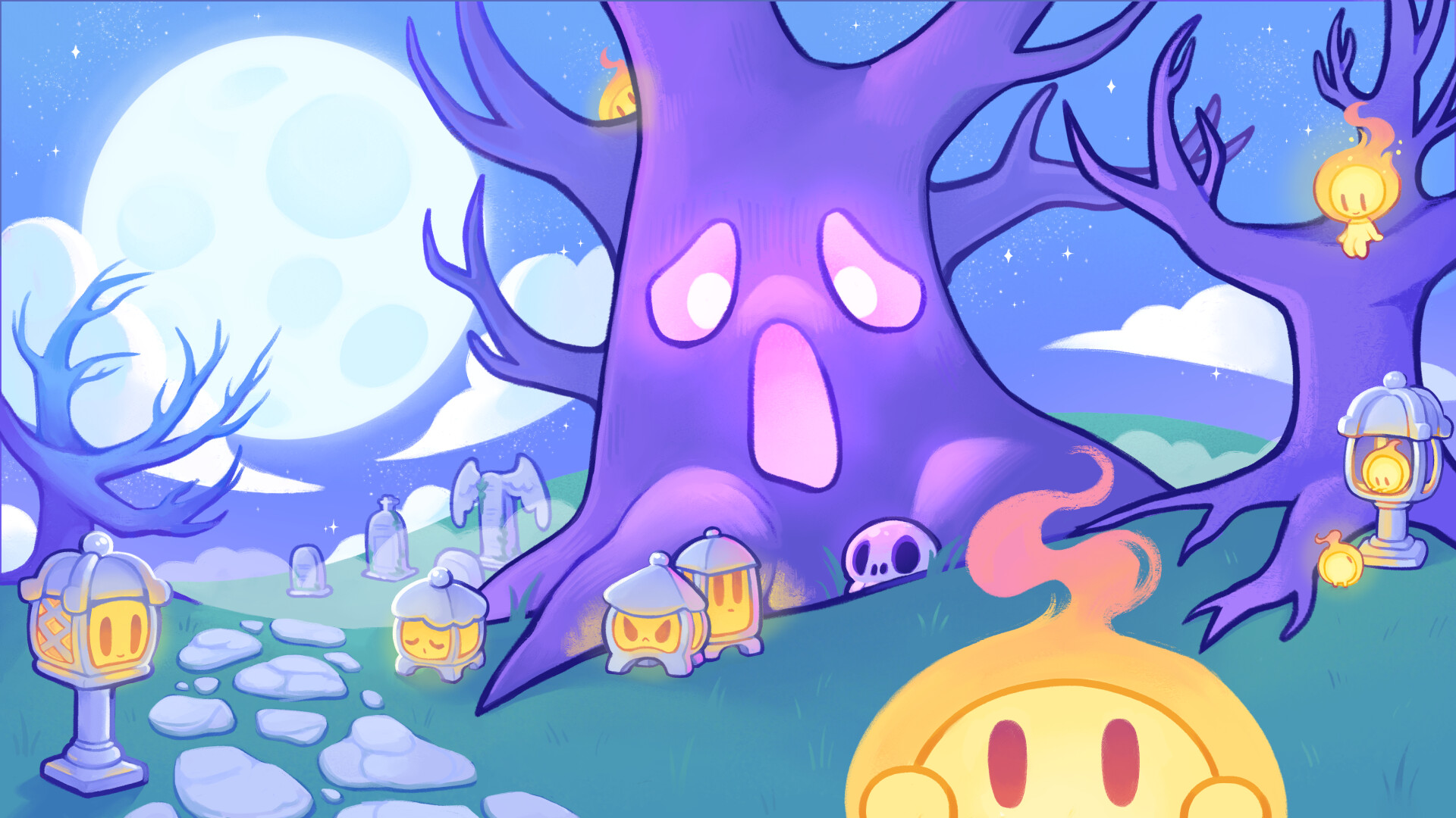 ArtStation - Animated Ending Screen for Dakotaz