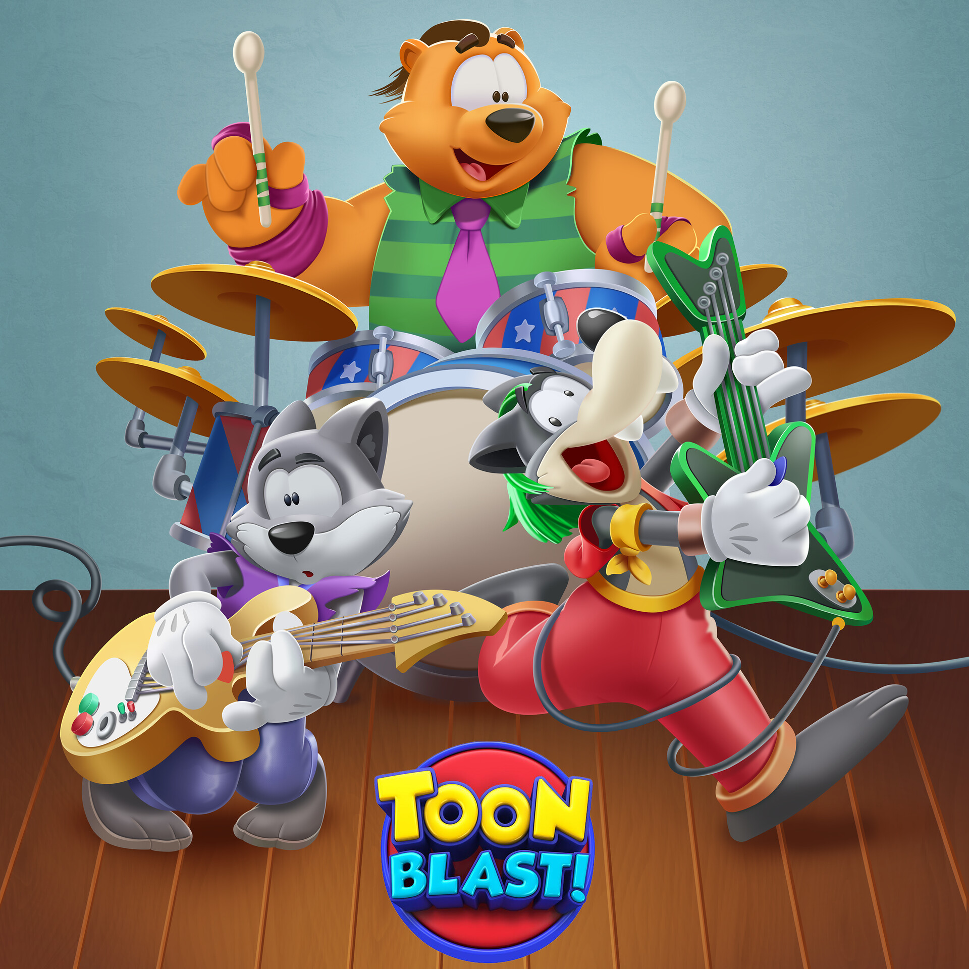 ArtStation - Reproduction of the Toon Blast