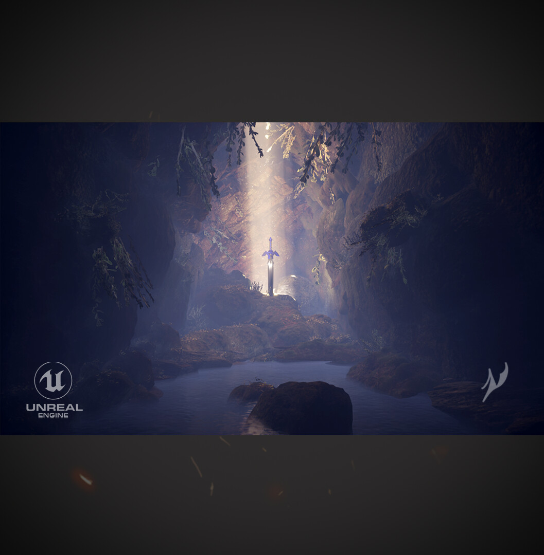 ArtStation - Master Sword´s Cave