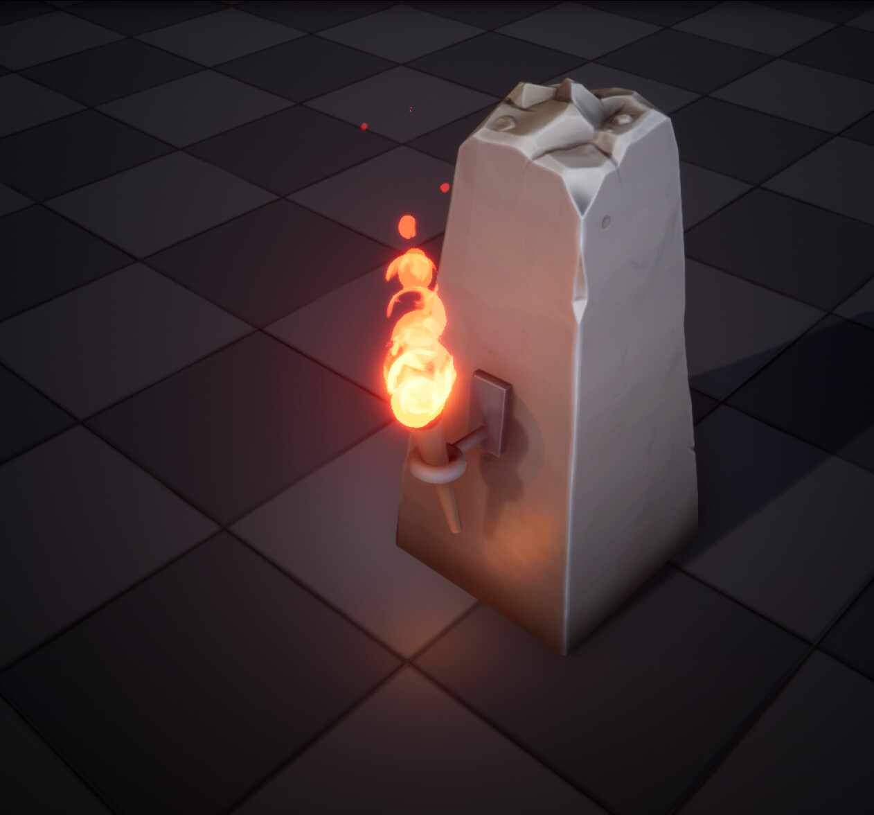 ArtStation - Interactive Stylized Fire & Rain VFX