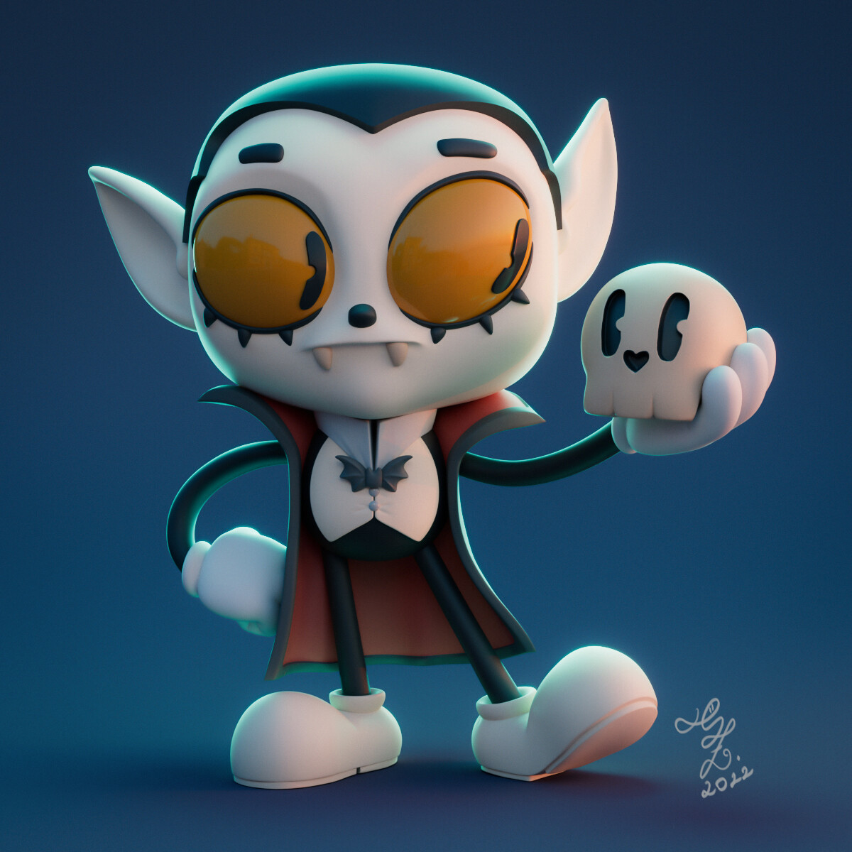 ArtStation - Little Vampire Toy Art