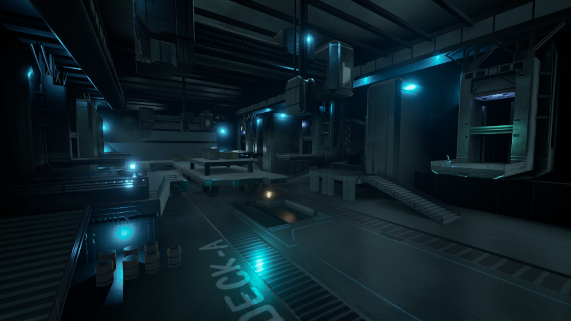 ArtStation - UNSC Infinity Hangar