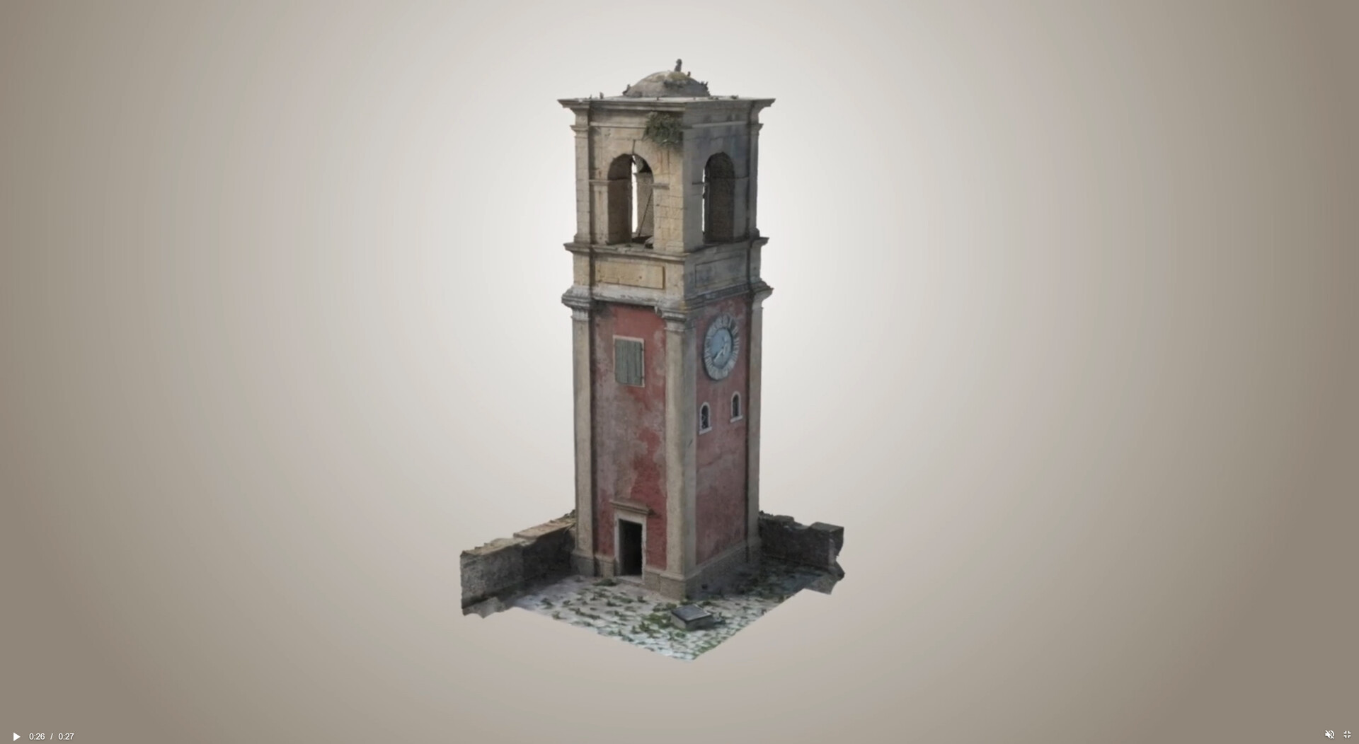 ArtStation - Clock Tower inside the Old Fortress 3D Scan