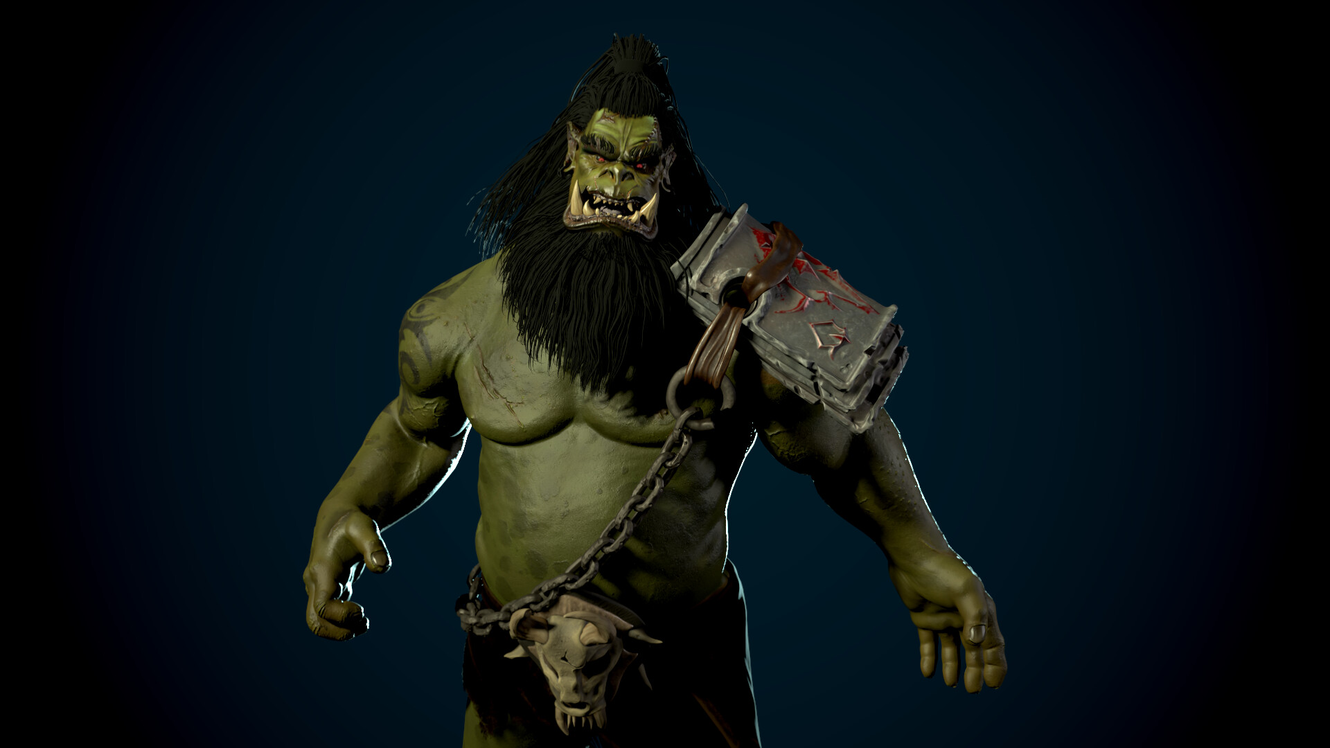 ArtStation - Lost Orc