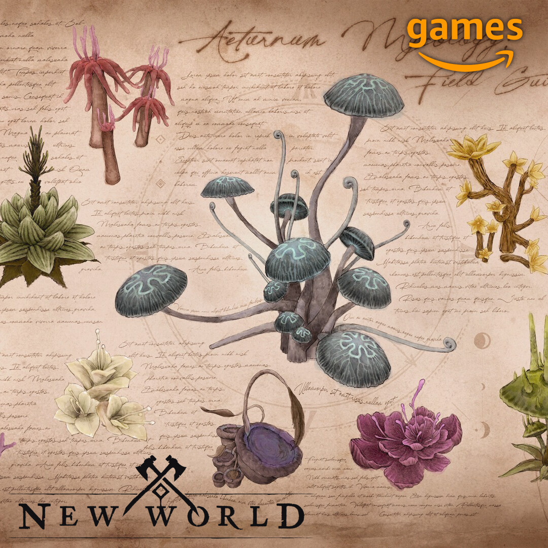 ArtStation - Aeturnum Mycology Field Guide