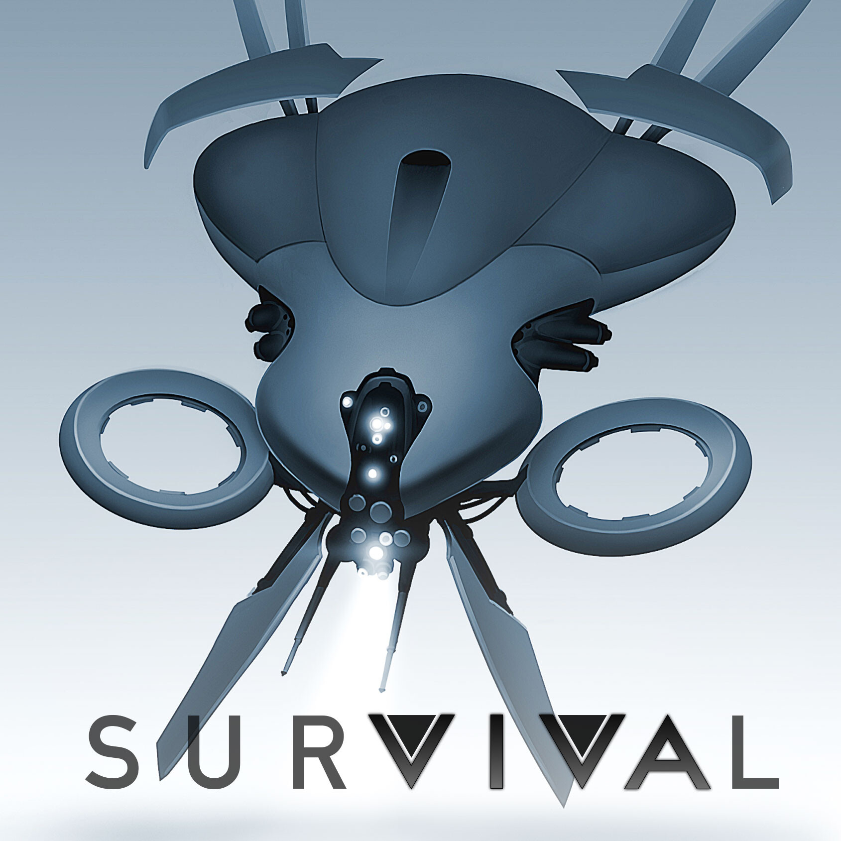 ArtStation - 'Survival': Robot Hunter - mech concept