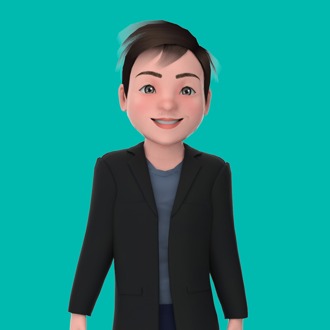 ArtStation - 3D character for Augmented Reality