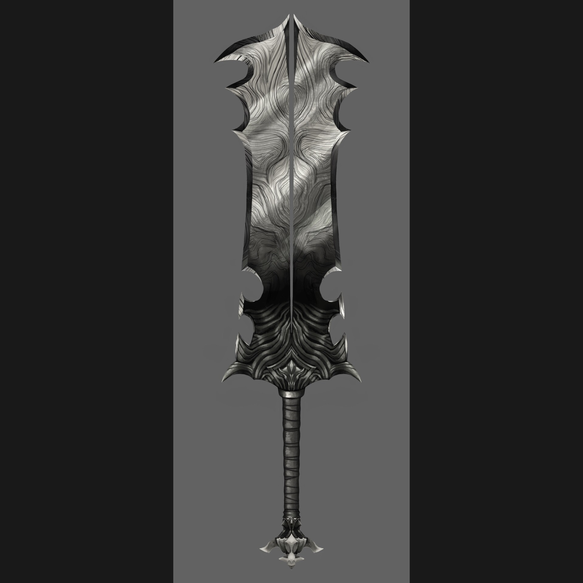 ArtStation - Damascus Greatsword