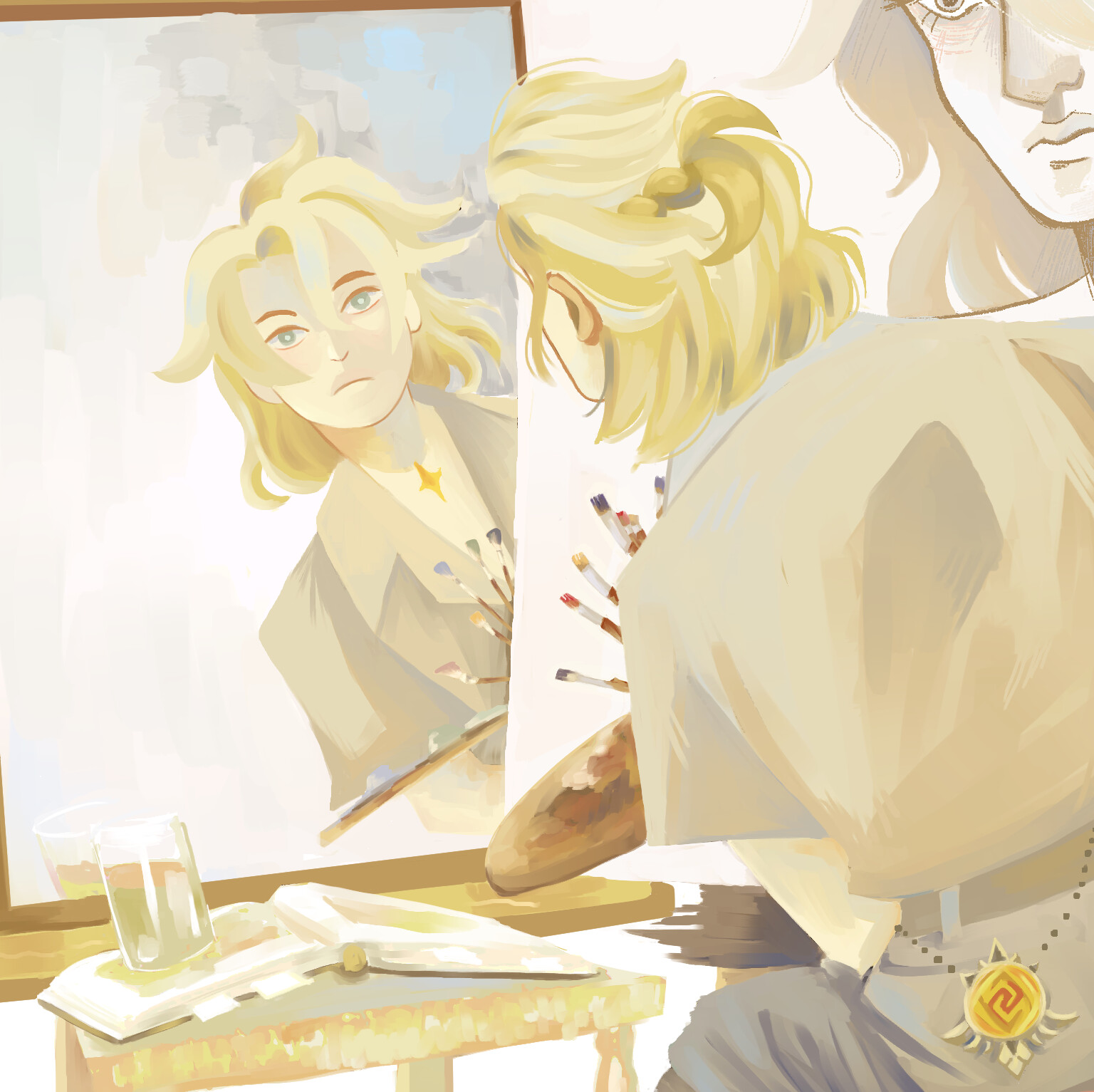 ArtStation - Albedo Self Portrait