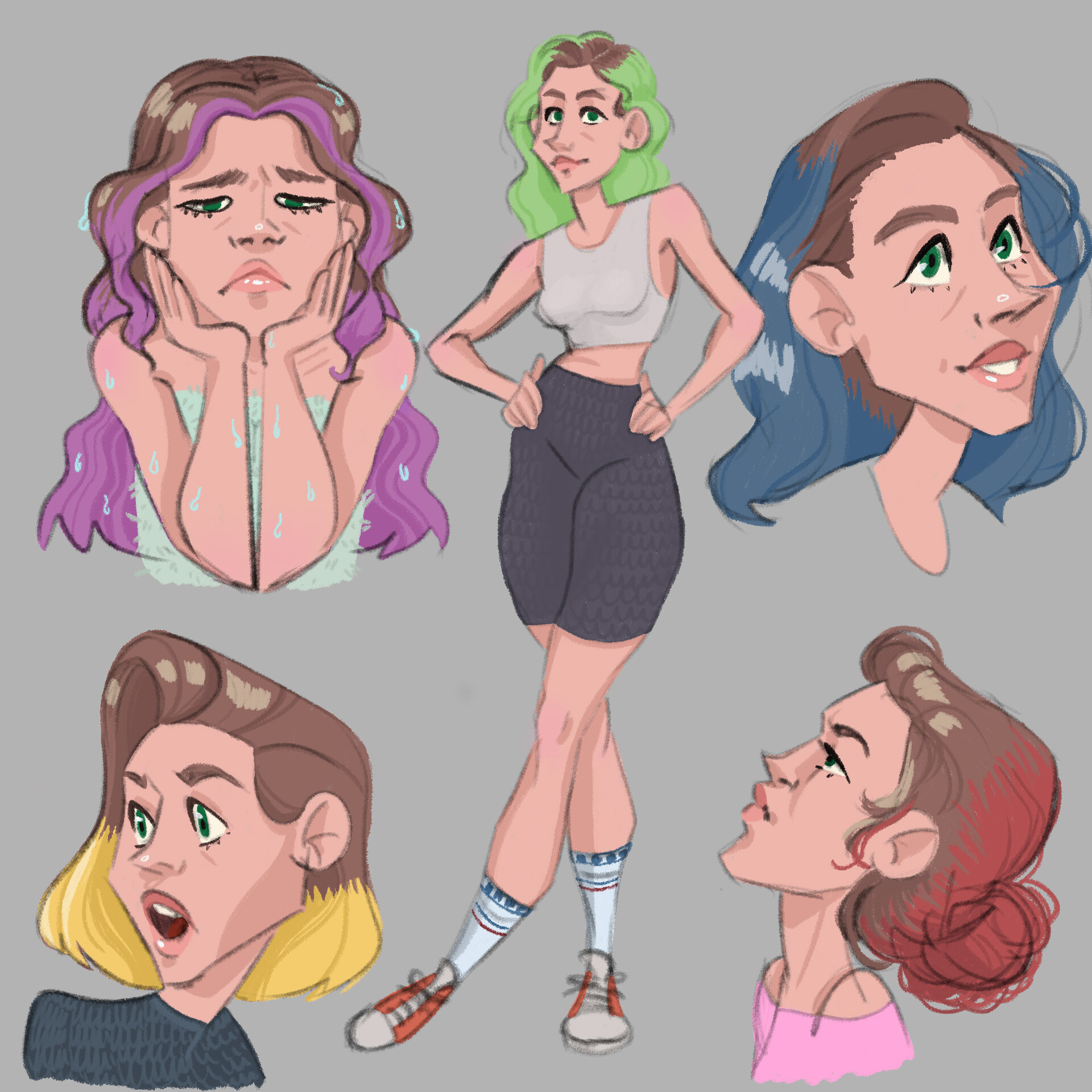 ArtStation - digital work