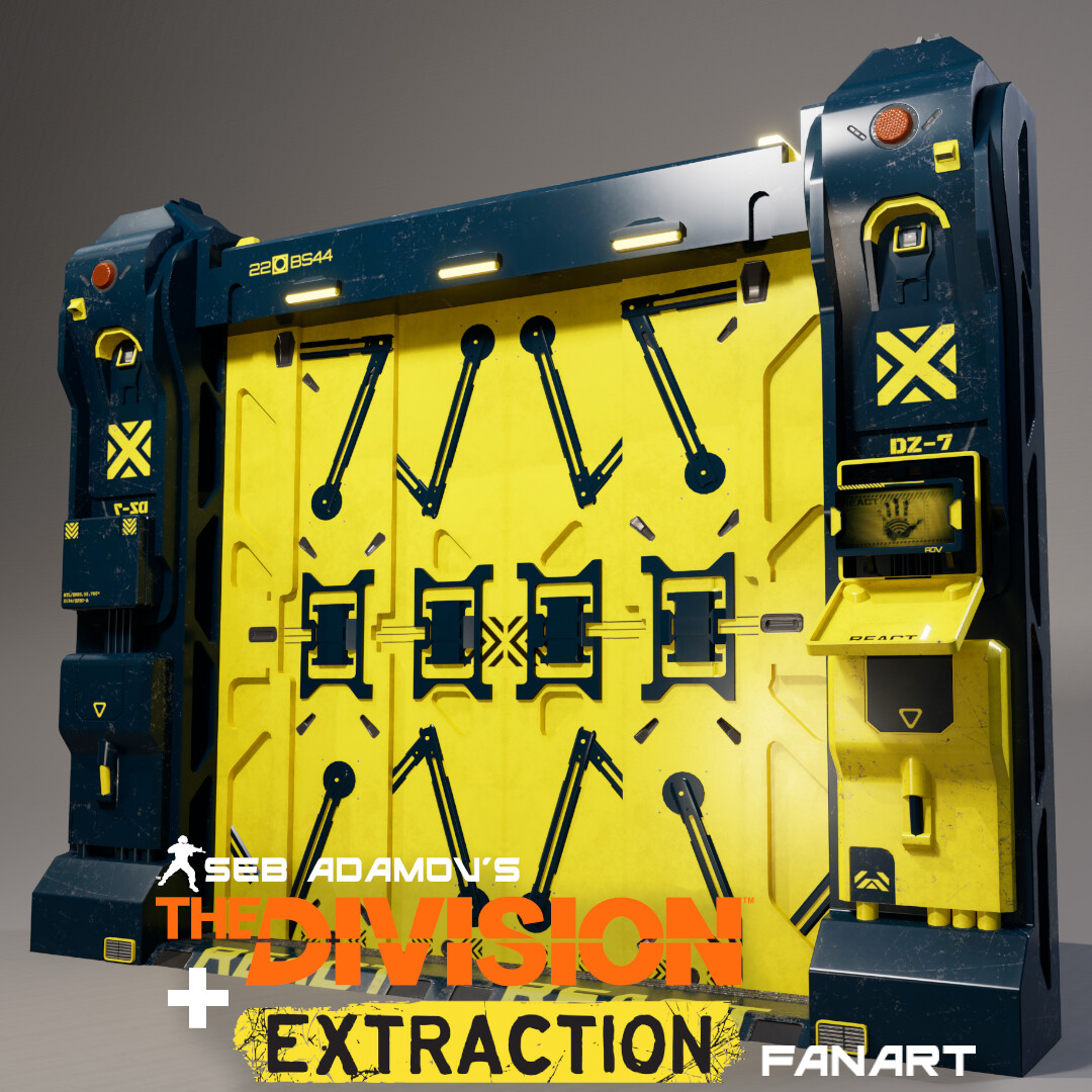 ArtStation - Rainbow Six Extraction Assets Fan Art