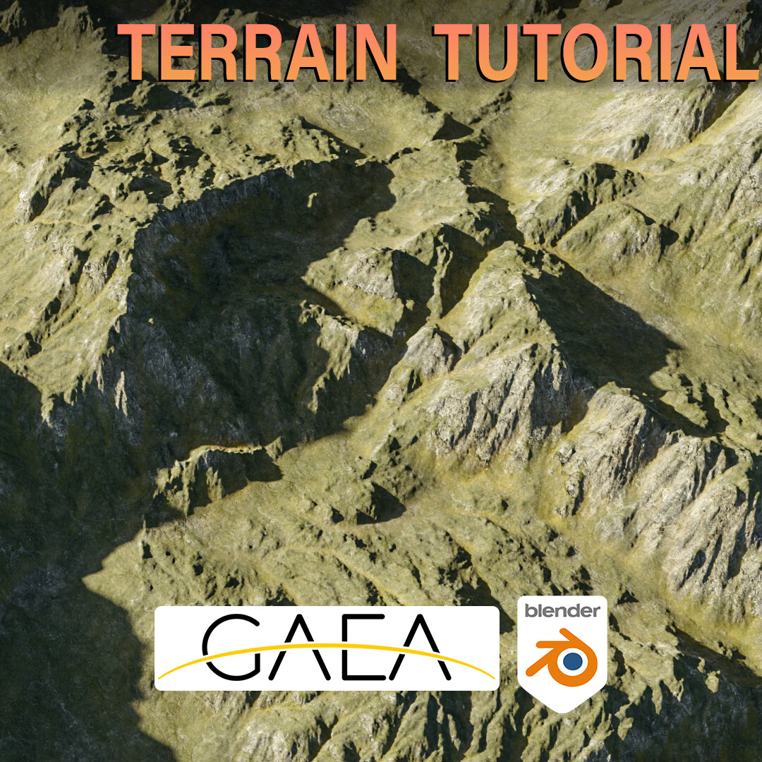 ChuckCG - Create Terrains with Gaea and Blender Tutorial