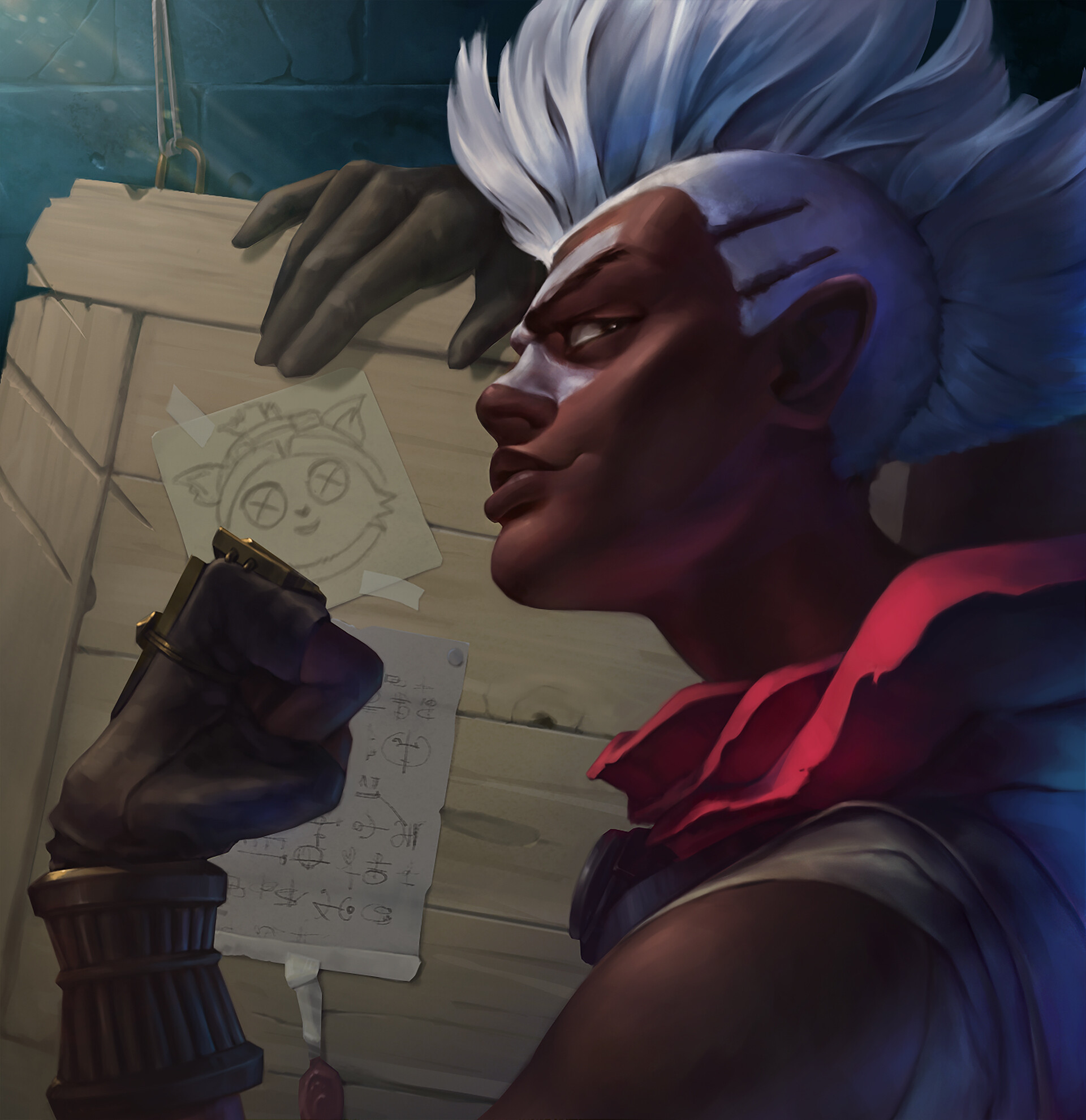 ArtStation - One more time (Ekko fanart - League of Legends)