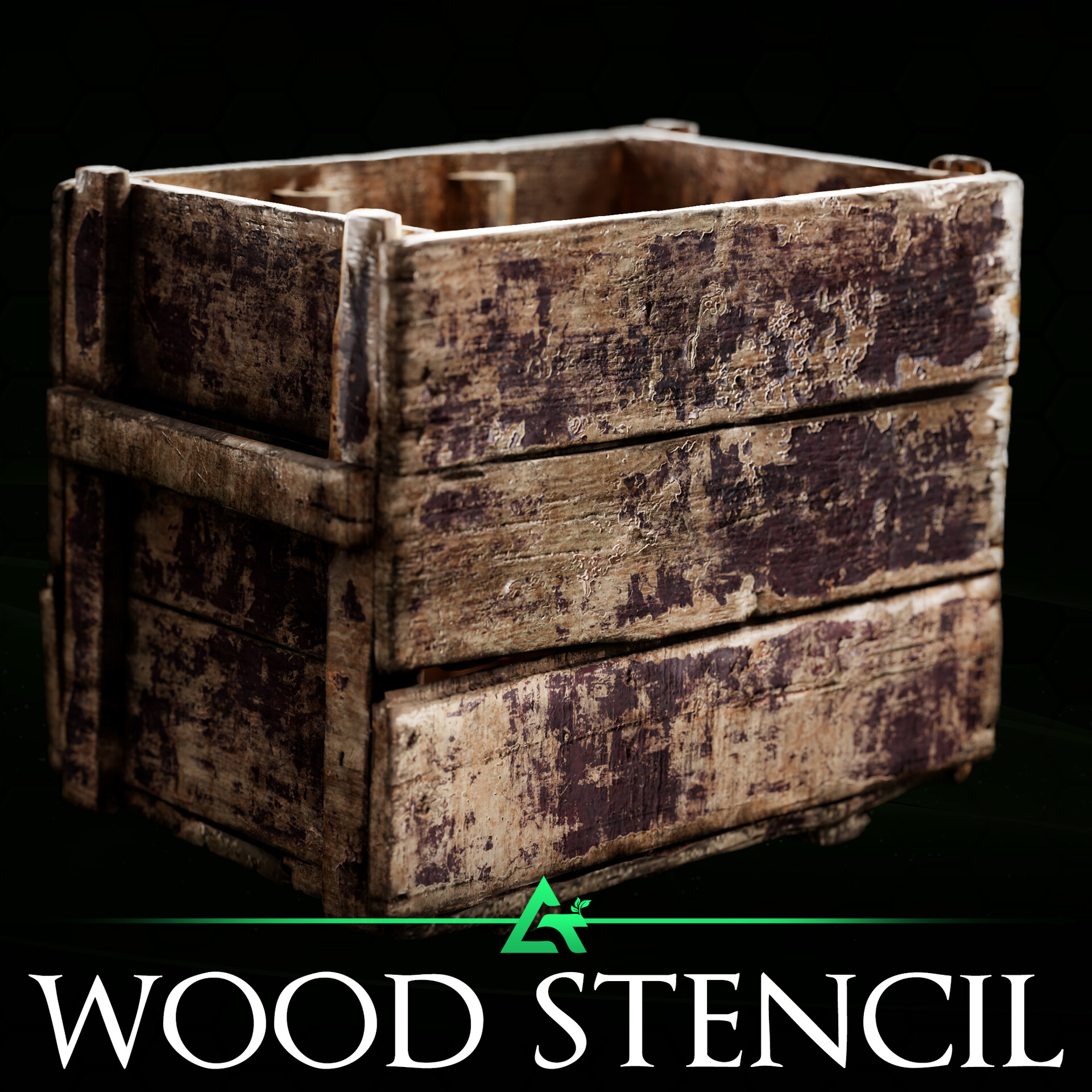 ArtStation - 100 WOOD Stencil
