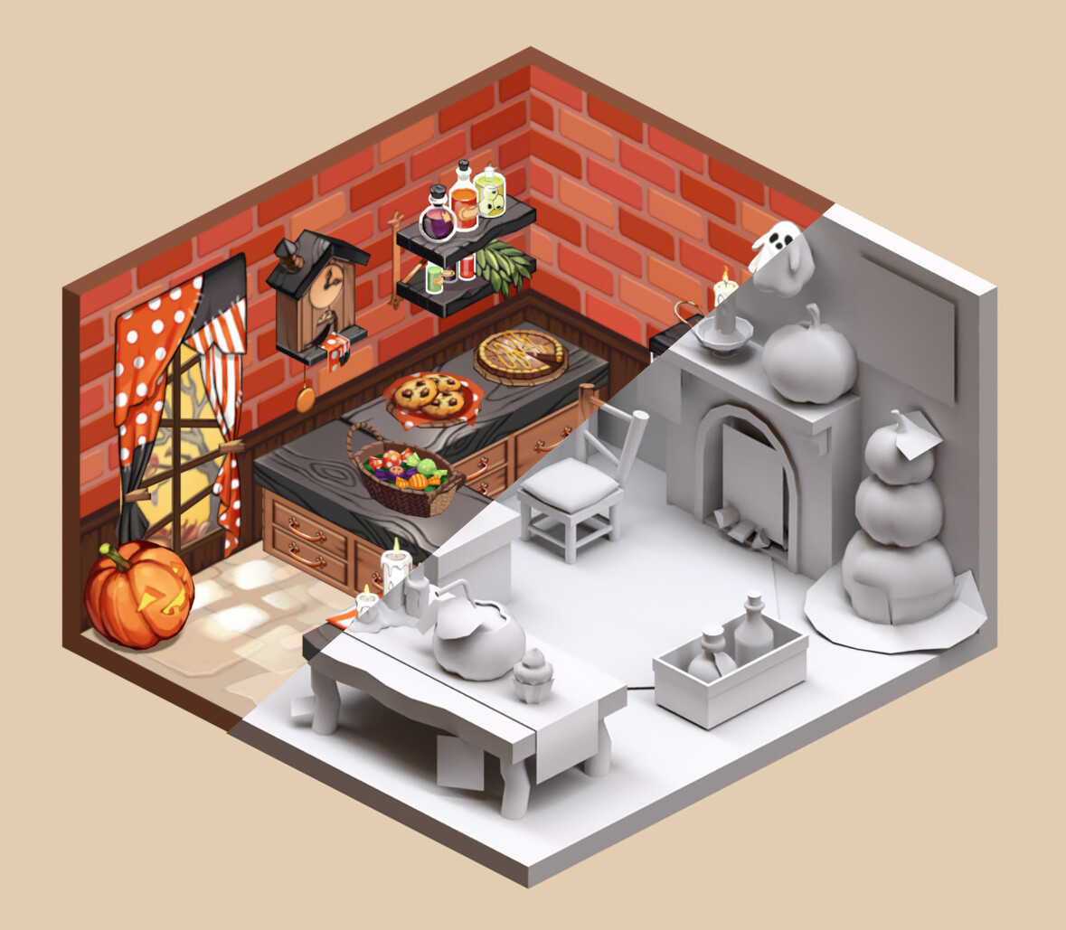 ArtStation - Witch's Kitchen