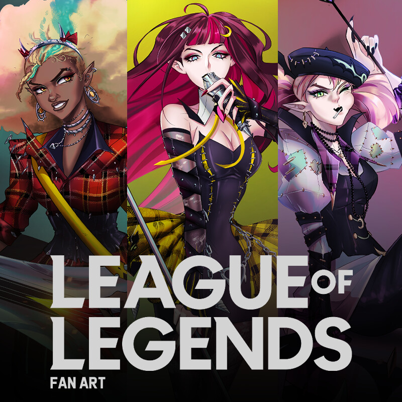 ArtStation - The Oracles - League of Legends