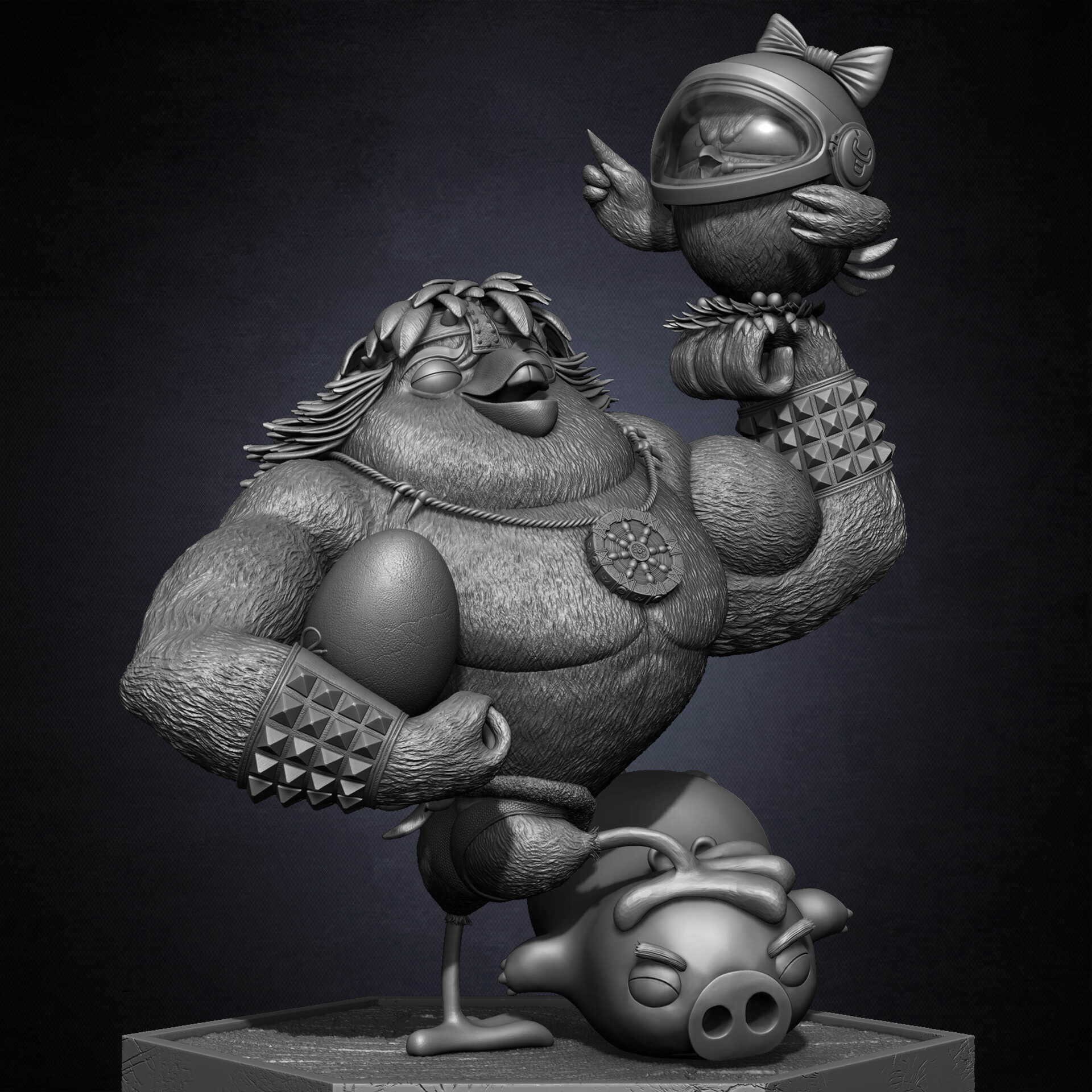 ArtStation - Dutch Angry Birds Evolution