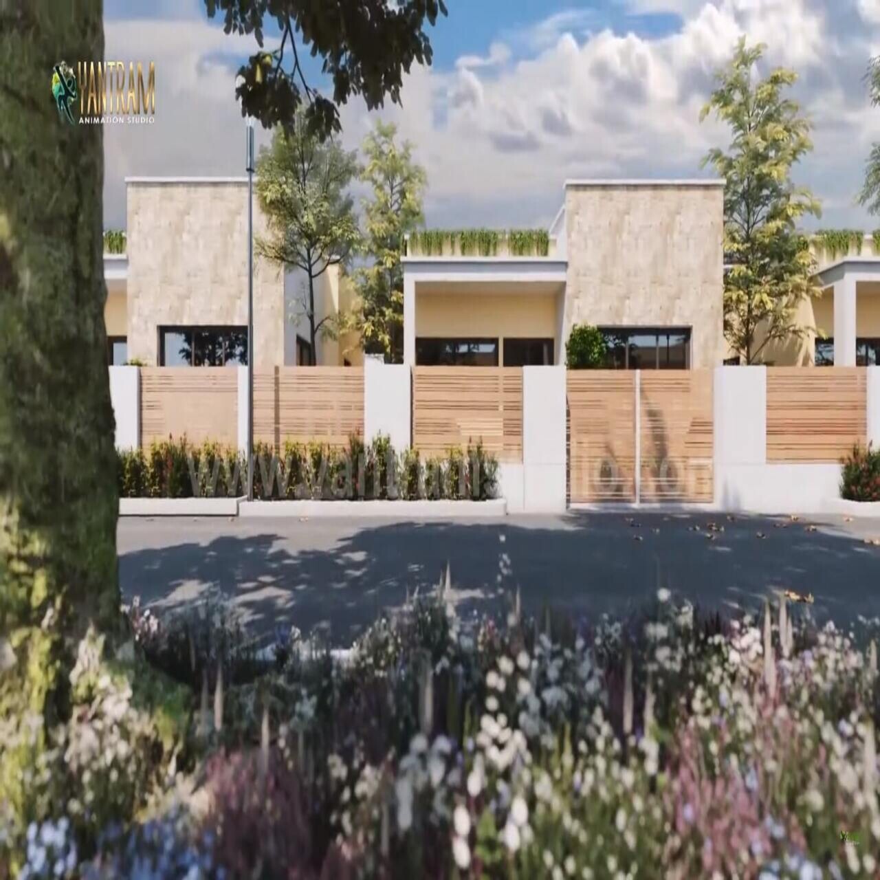 ArtStation - 3D Architectural Visualisation Studio Visualize a Residential Colony in Meridian Idaho