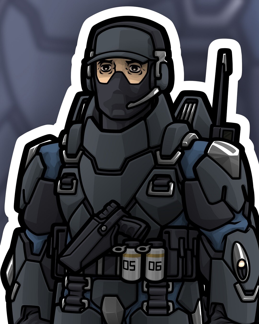 ArtStation - Law enforcement officer