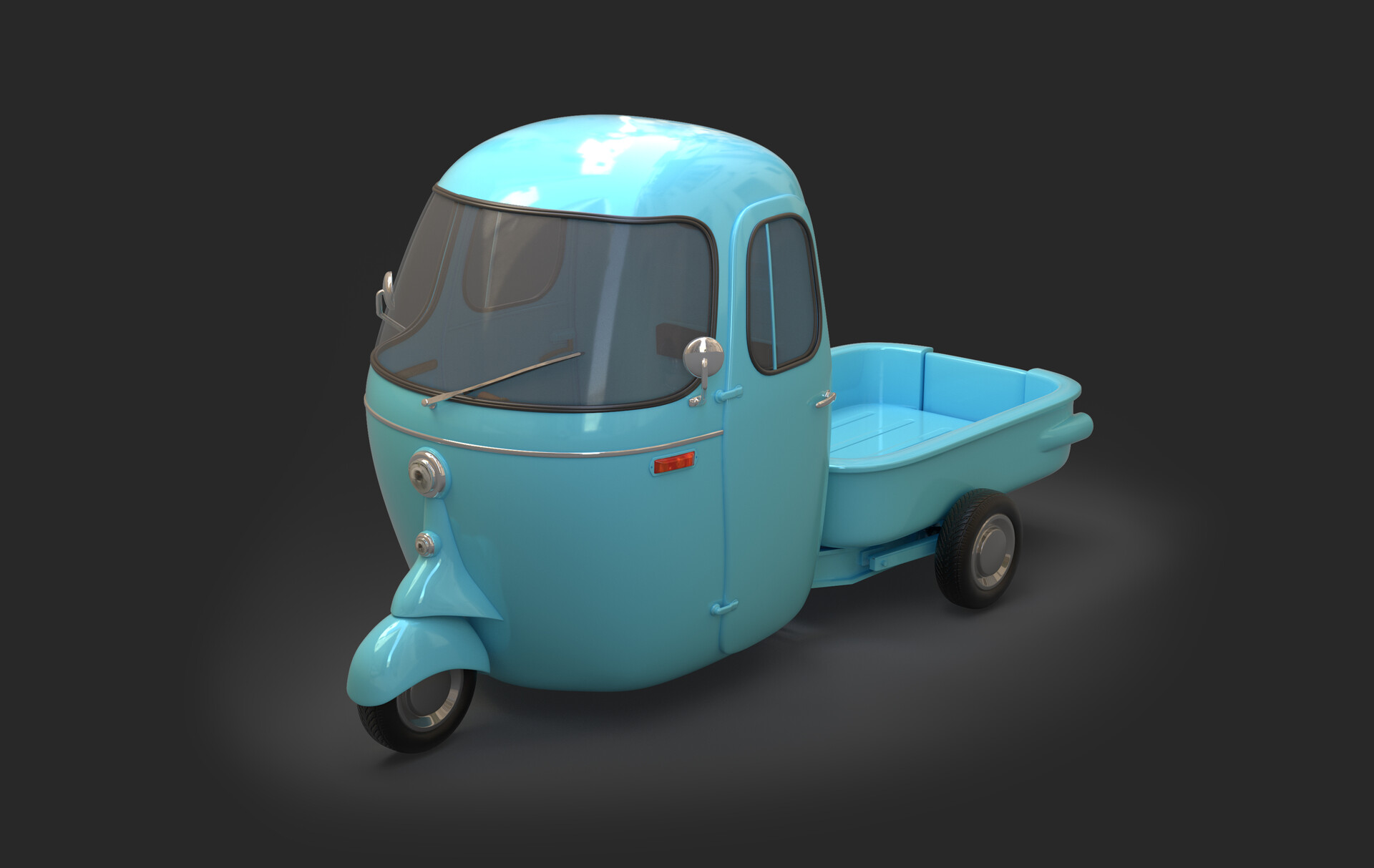 ArtStation - Ape Piaggio