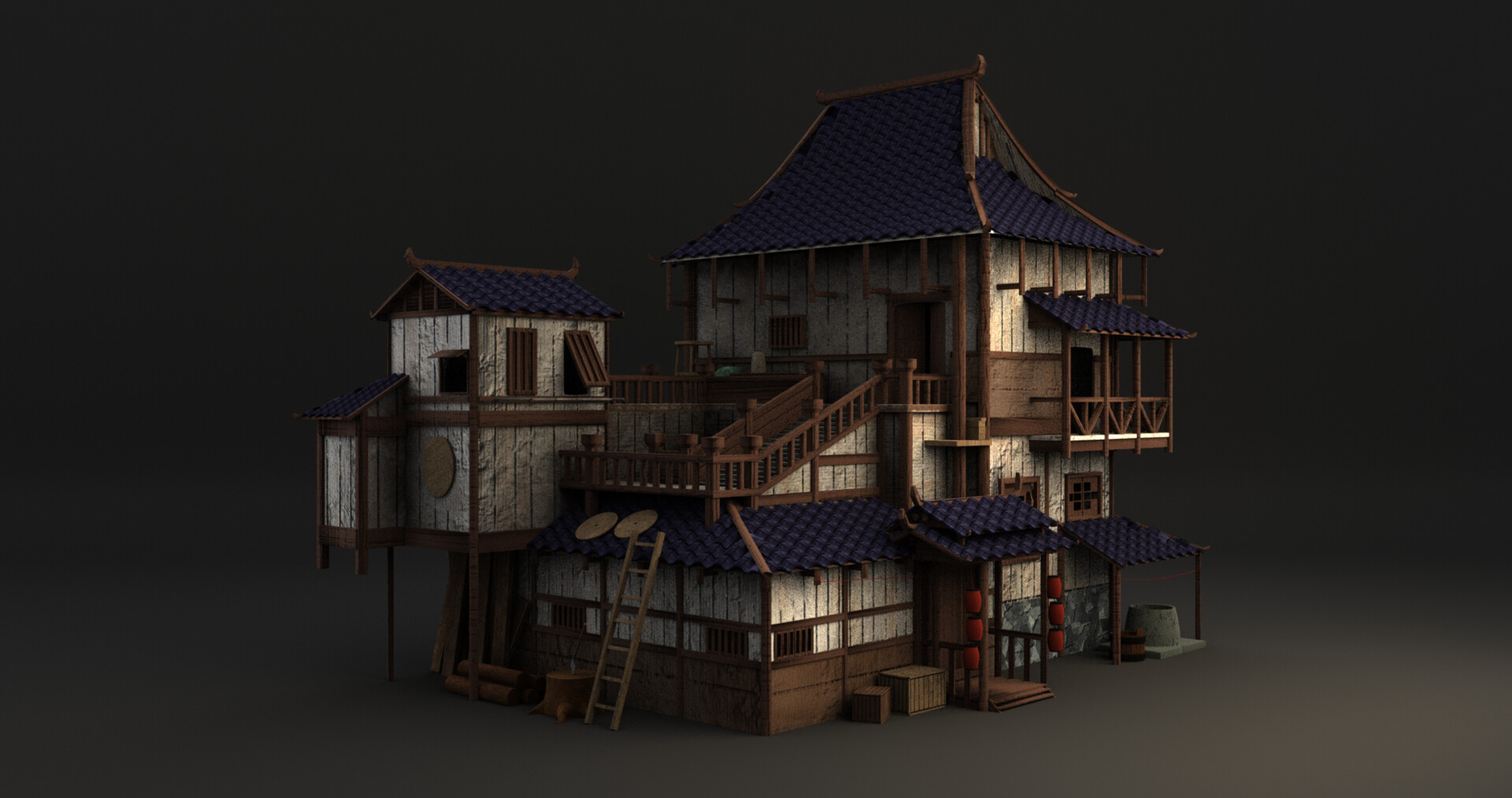 ArtStation - Chinese House