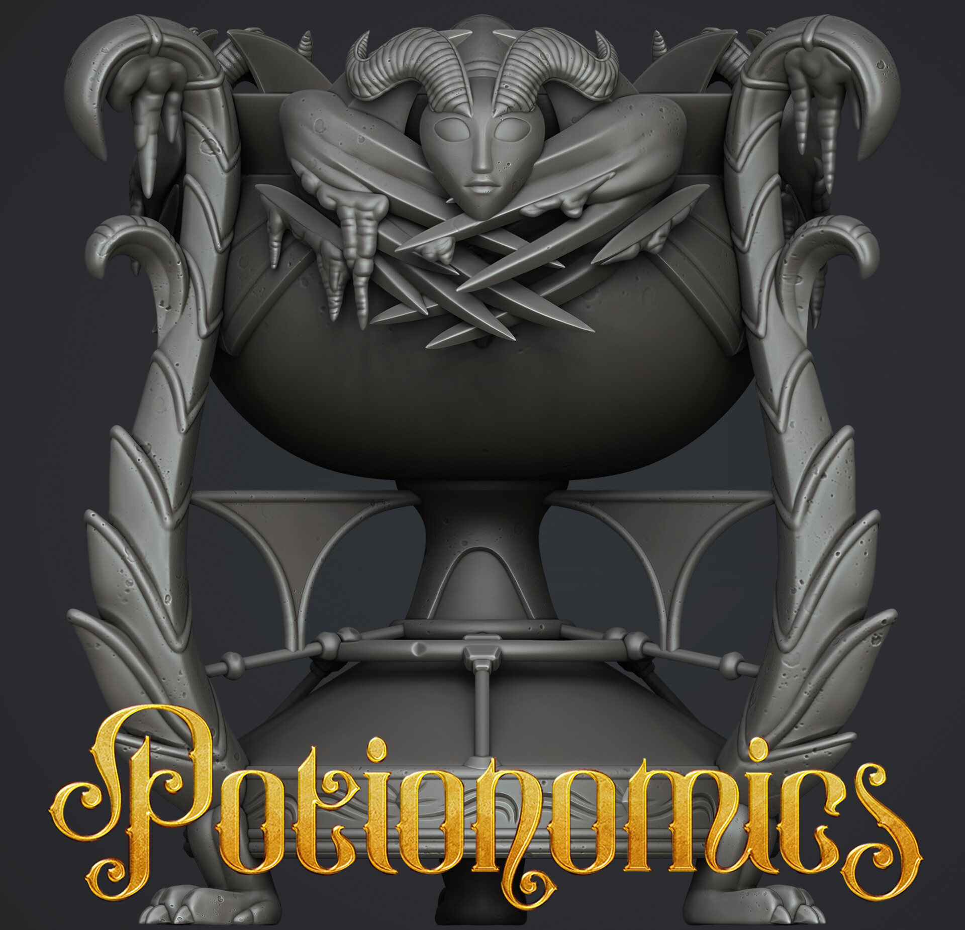 ArtStation - Cauldrons - Potionomics