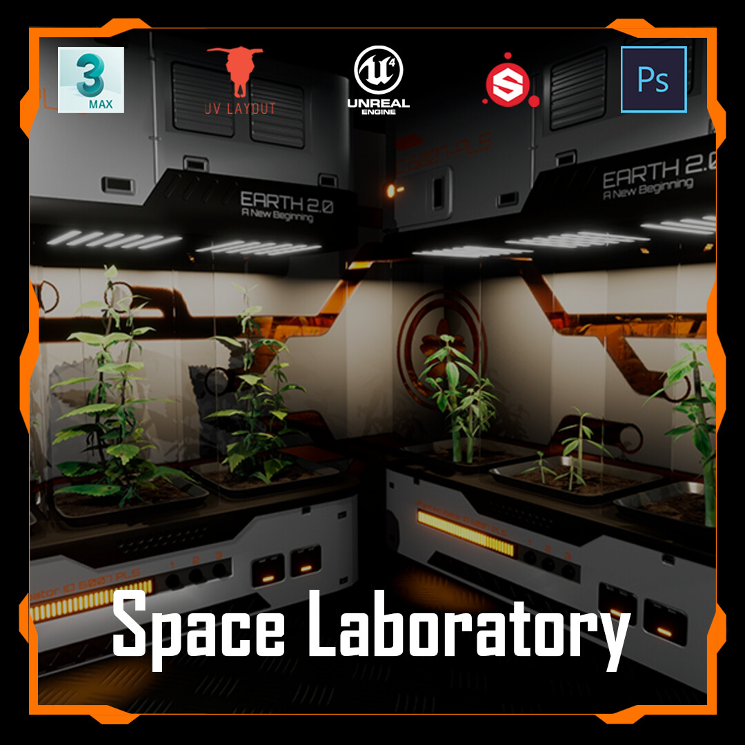 ArtStation - Sci-Fi laboratory