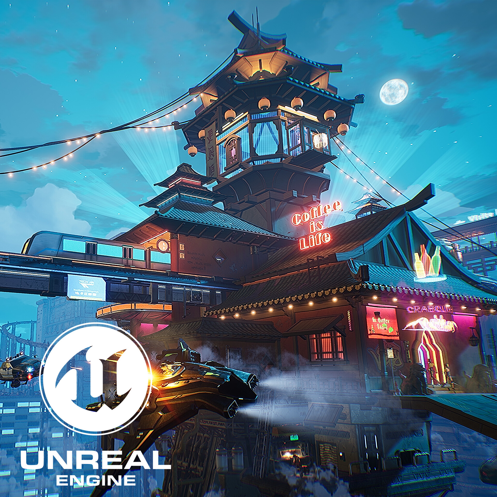 ArtStation - "Ancientry City" - scene in Unreal Engine 4.27