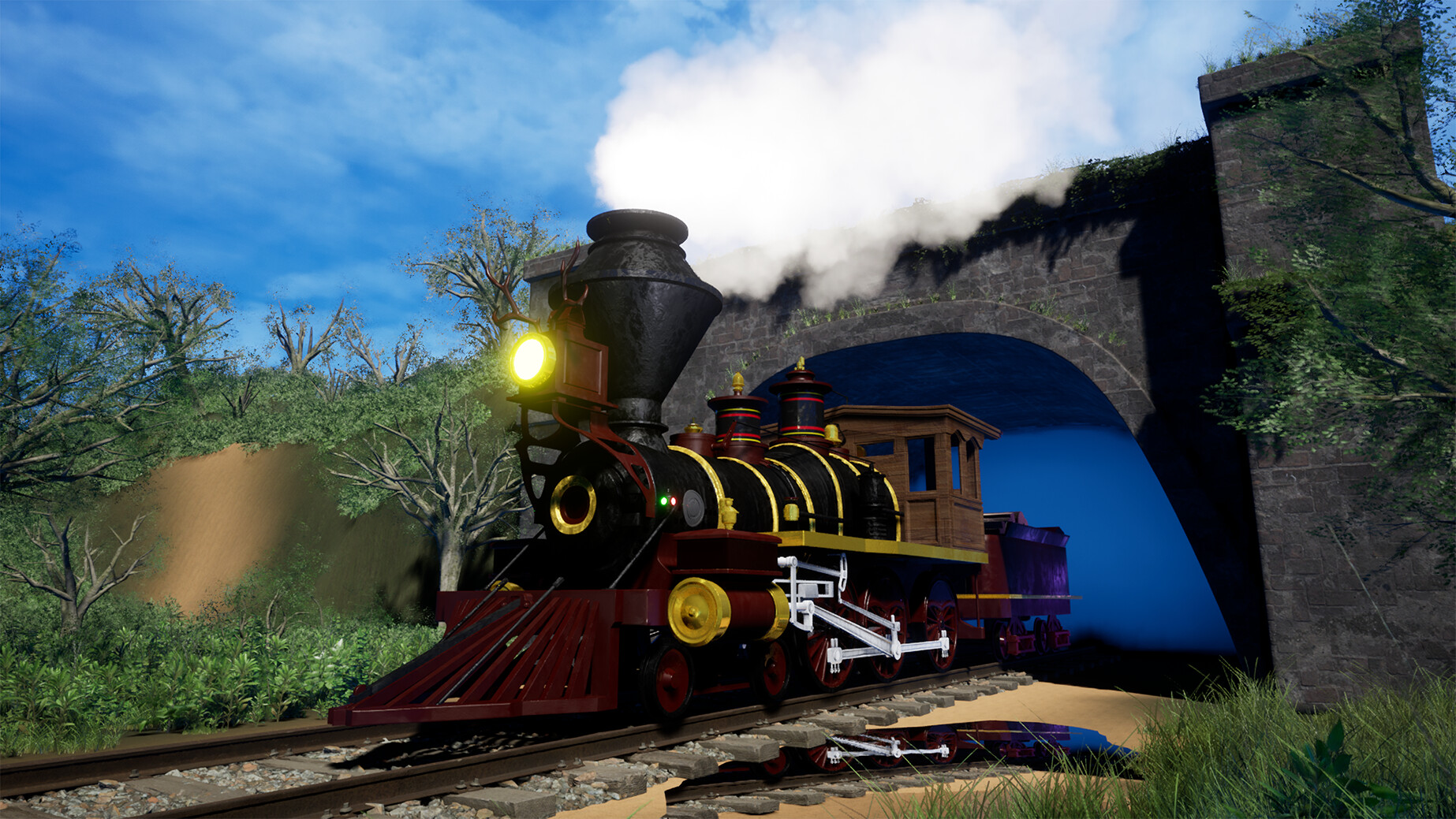 ArtStation - Steam Train 3D