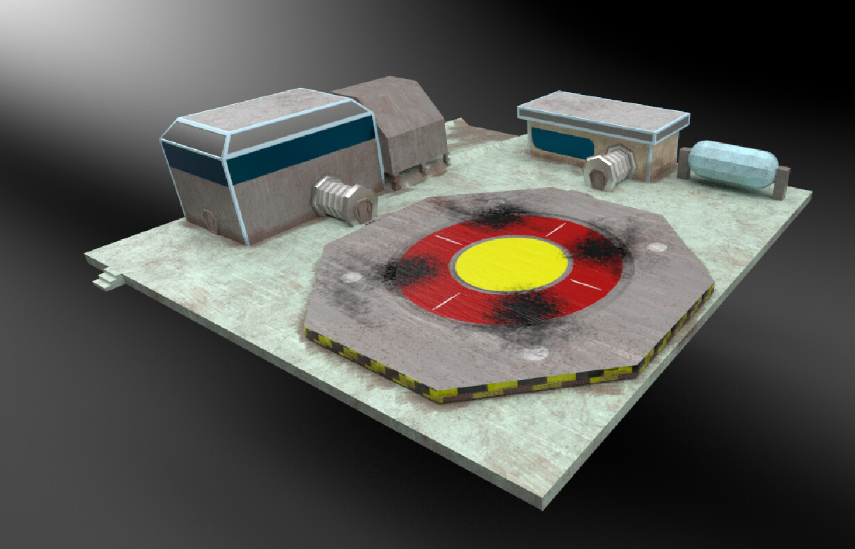 ArtStation - ACES Mars Settlement Assets 2021