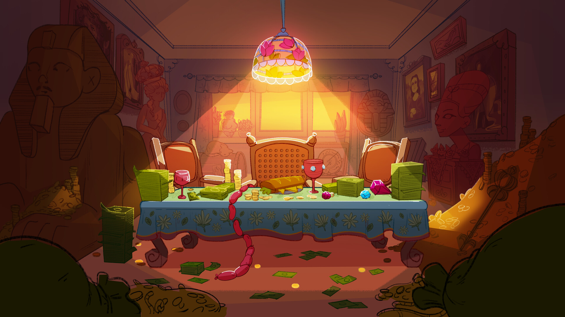 ArtStation - Da Vinci Code Backgrounds and Props