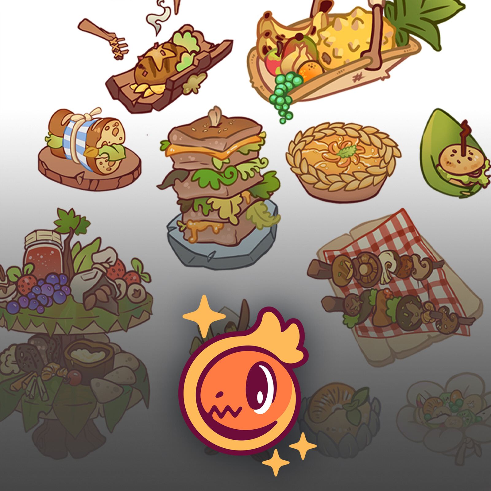 ArtStation - Amber Isle - Foods and snacks