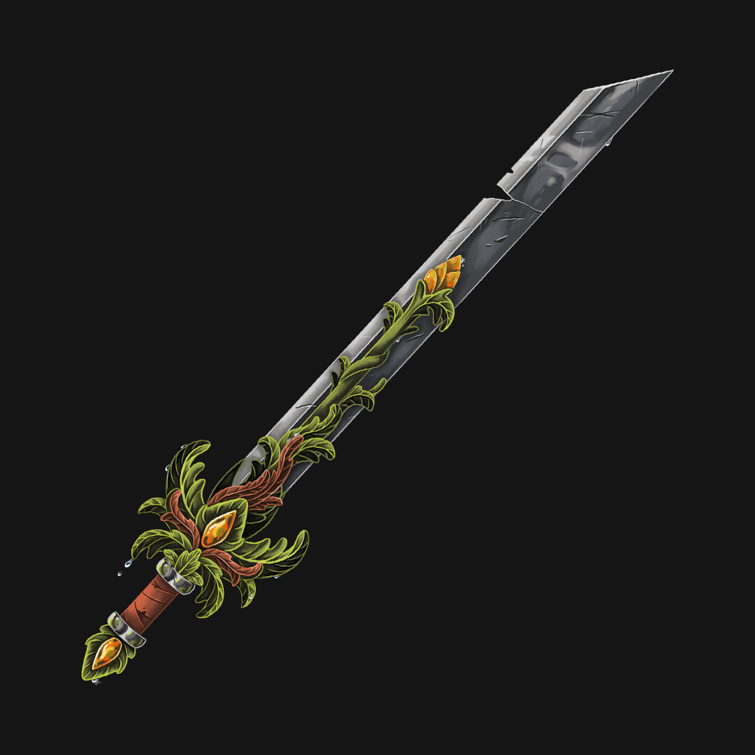 ArtStation - Forestera’s Fate Sword - concept