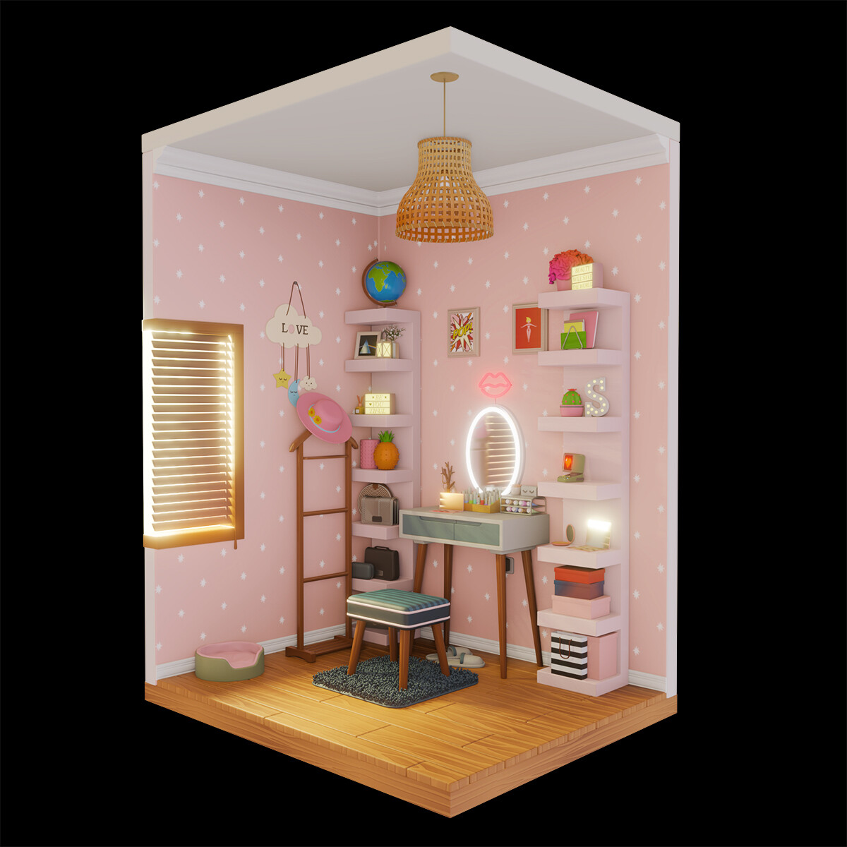 ArtStation - Make up room