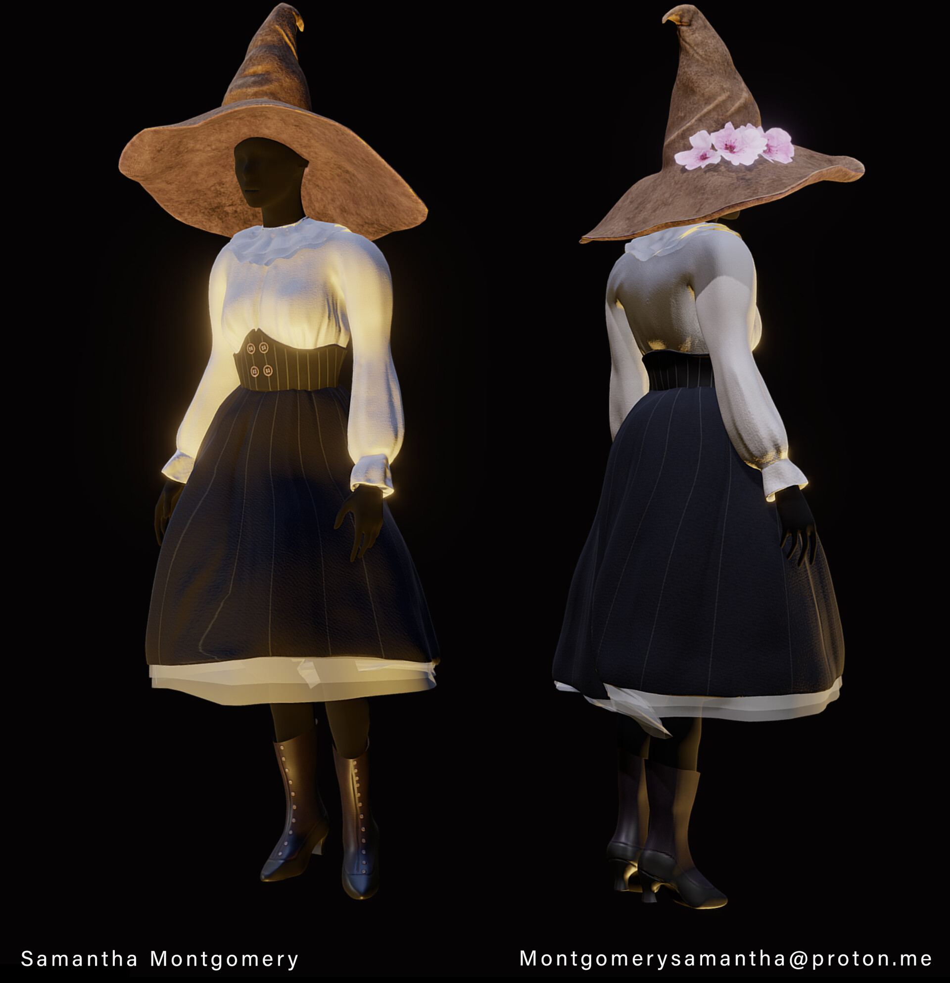 ArtStation - Fantasy Mage - Character Costume