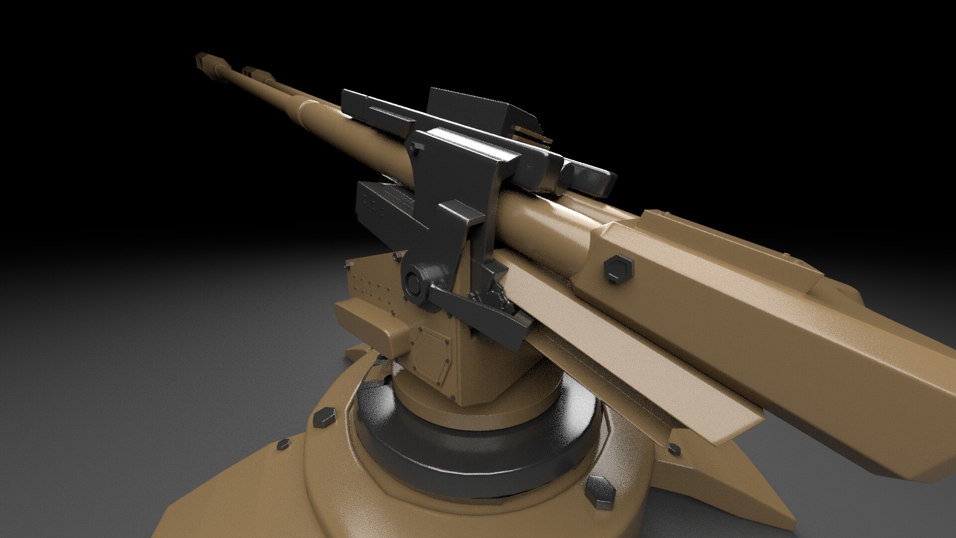 ArtStation - Military Artillery Animated