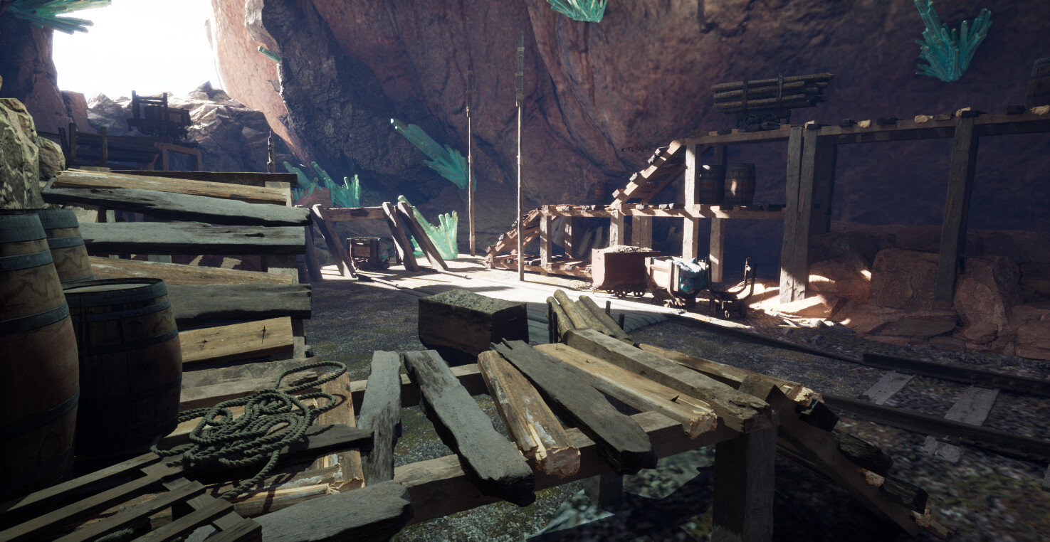 ArtStation - Crystal Mine