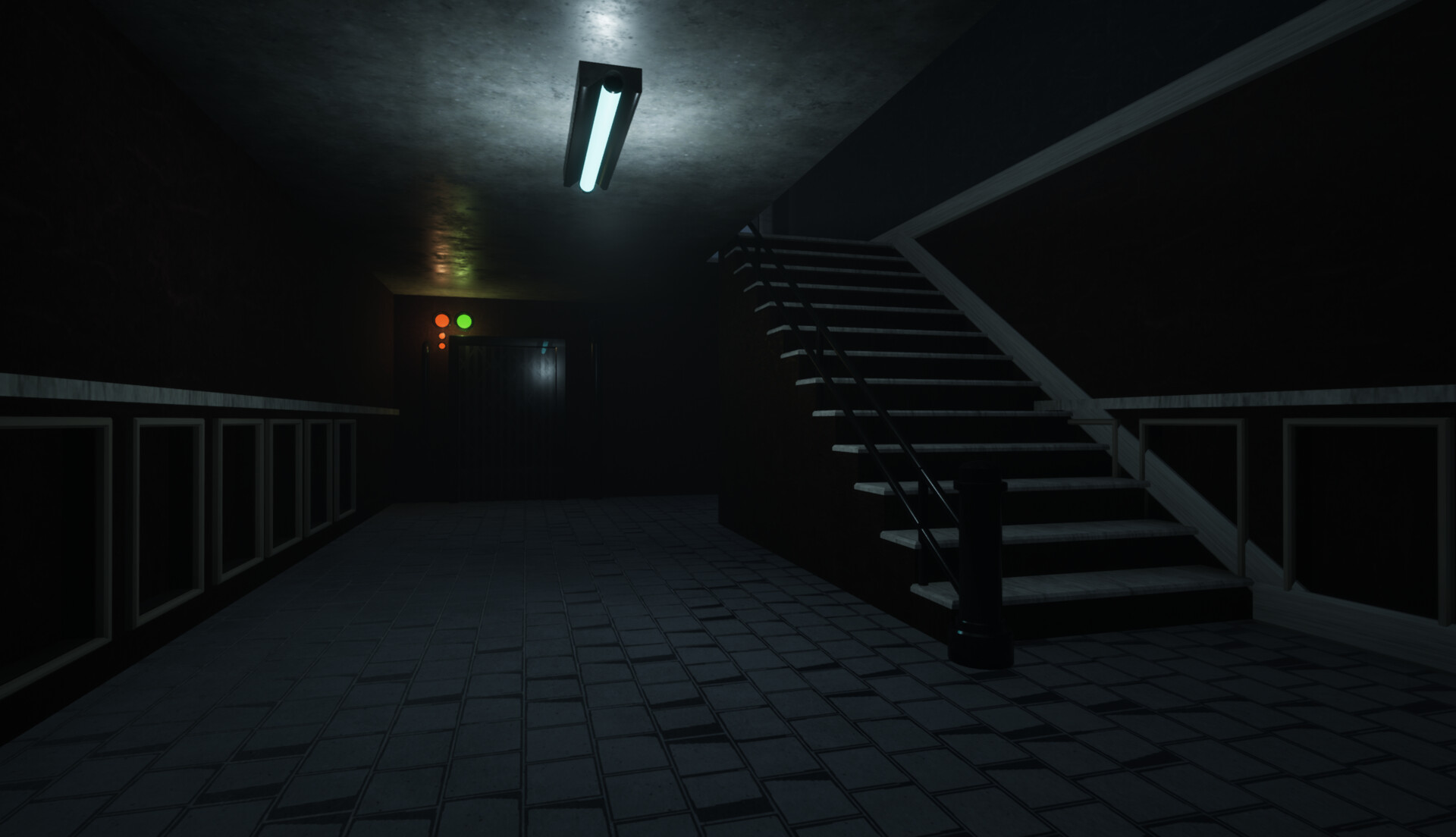 ArtStation - Creepy Stairs