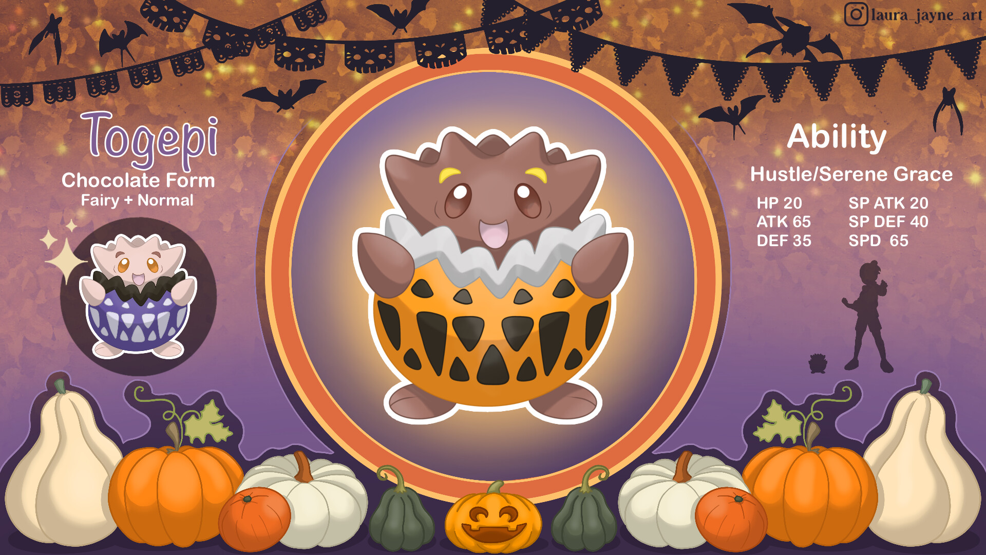 ArtStation - Hallowed Pokémon - Togepi