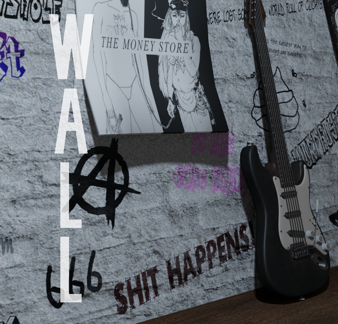 ArtStation - graffiti wall