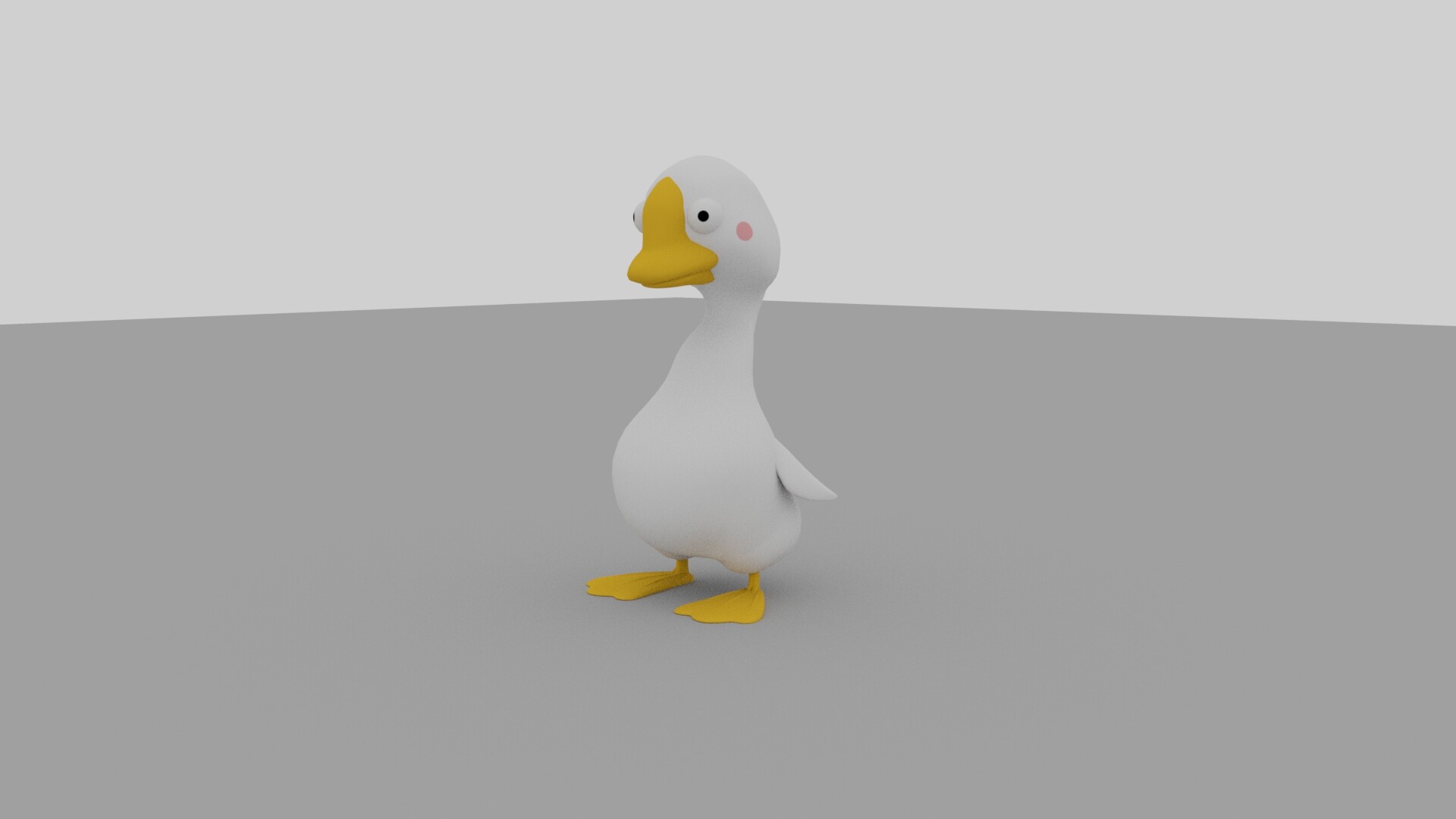 ArtStation - Duck : 3D Model practice