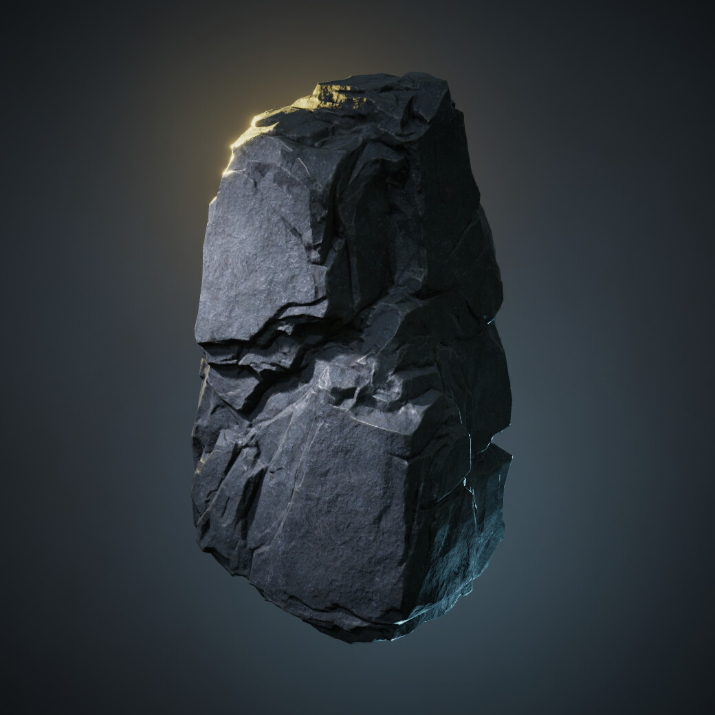 ArtStation - Rock Study