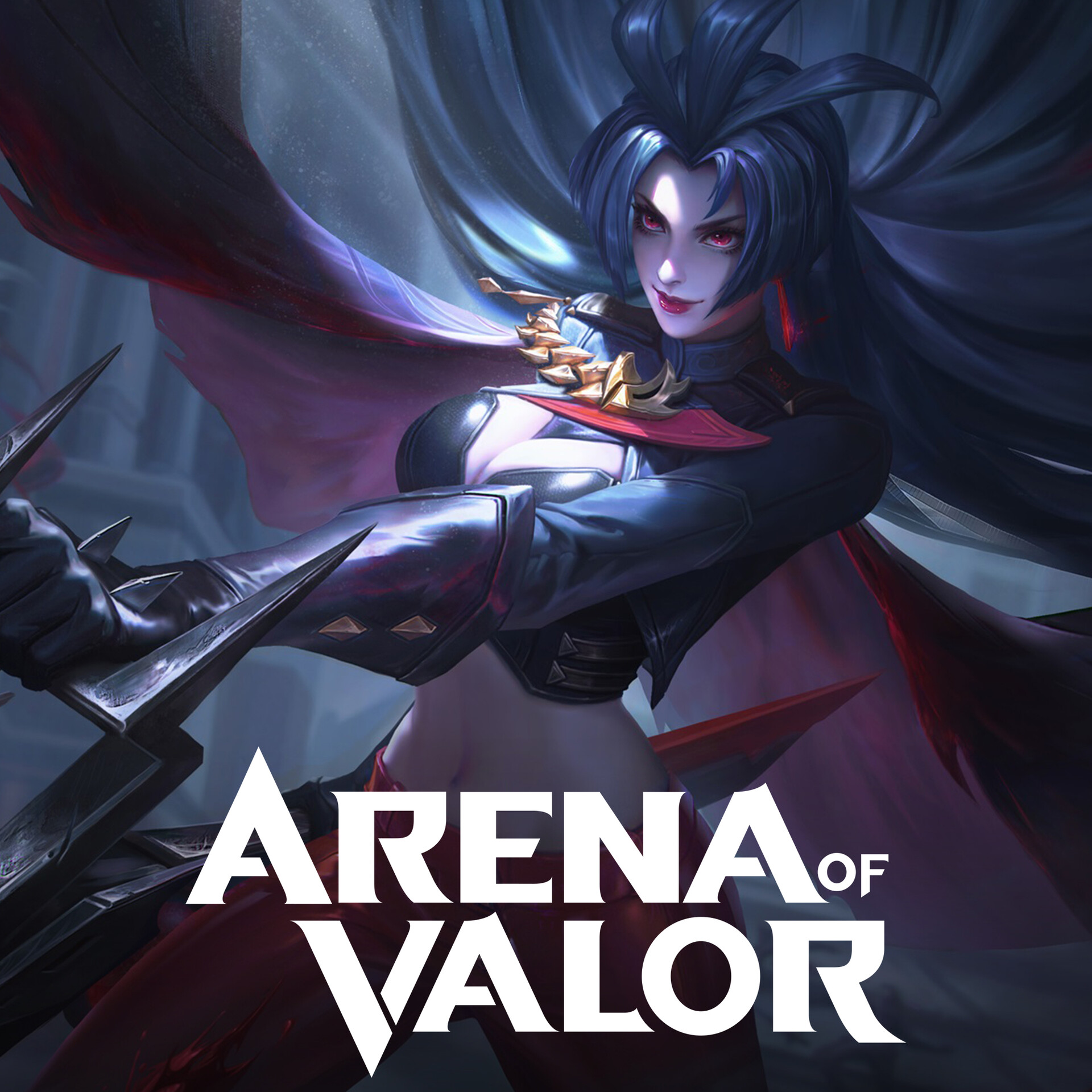 ArtStation - 为《传说对决》绘制的皮肤插画---夜姬/Illustration for the Arena Of Valor---Dextra