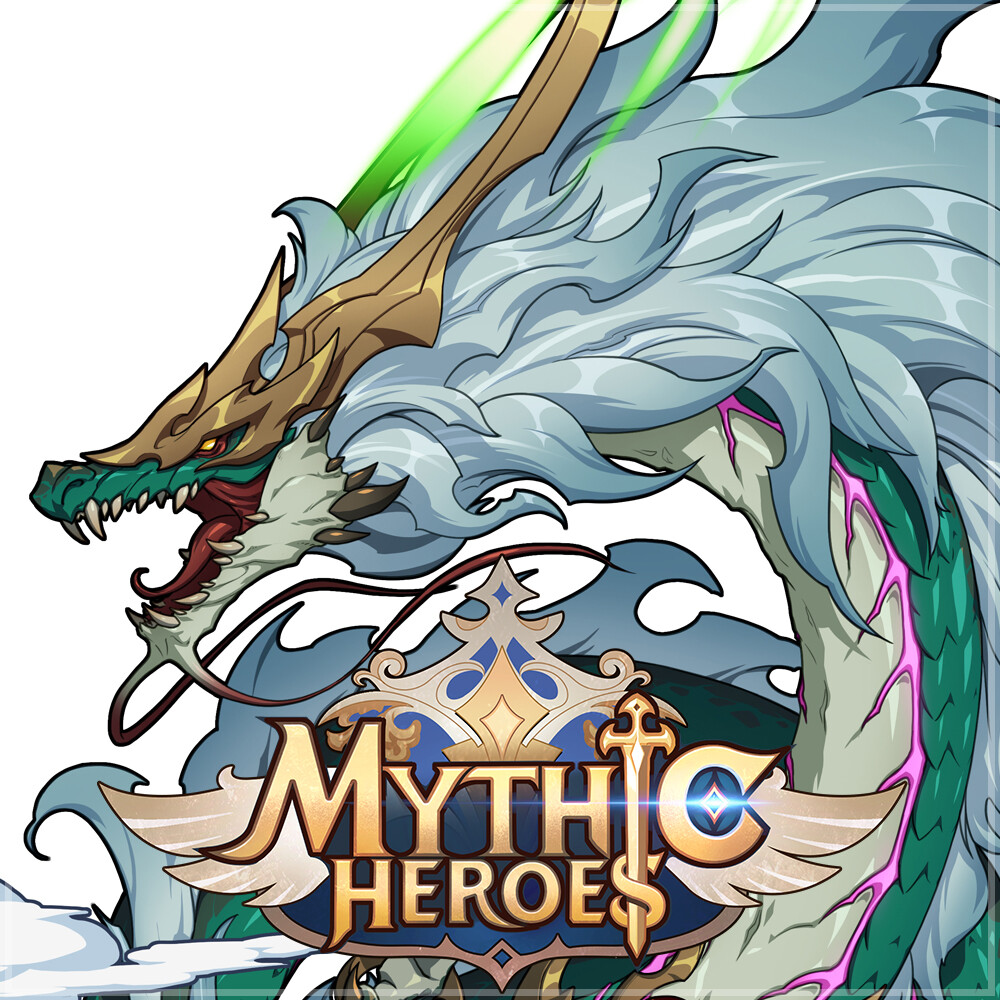 ArtStation - Mythic Heroes - AZURE DRAGON